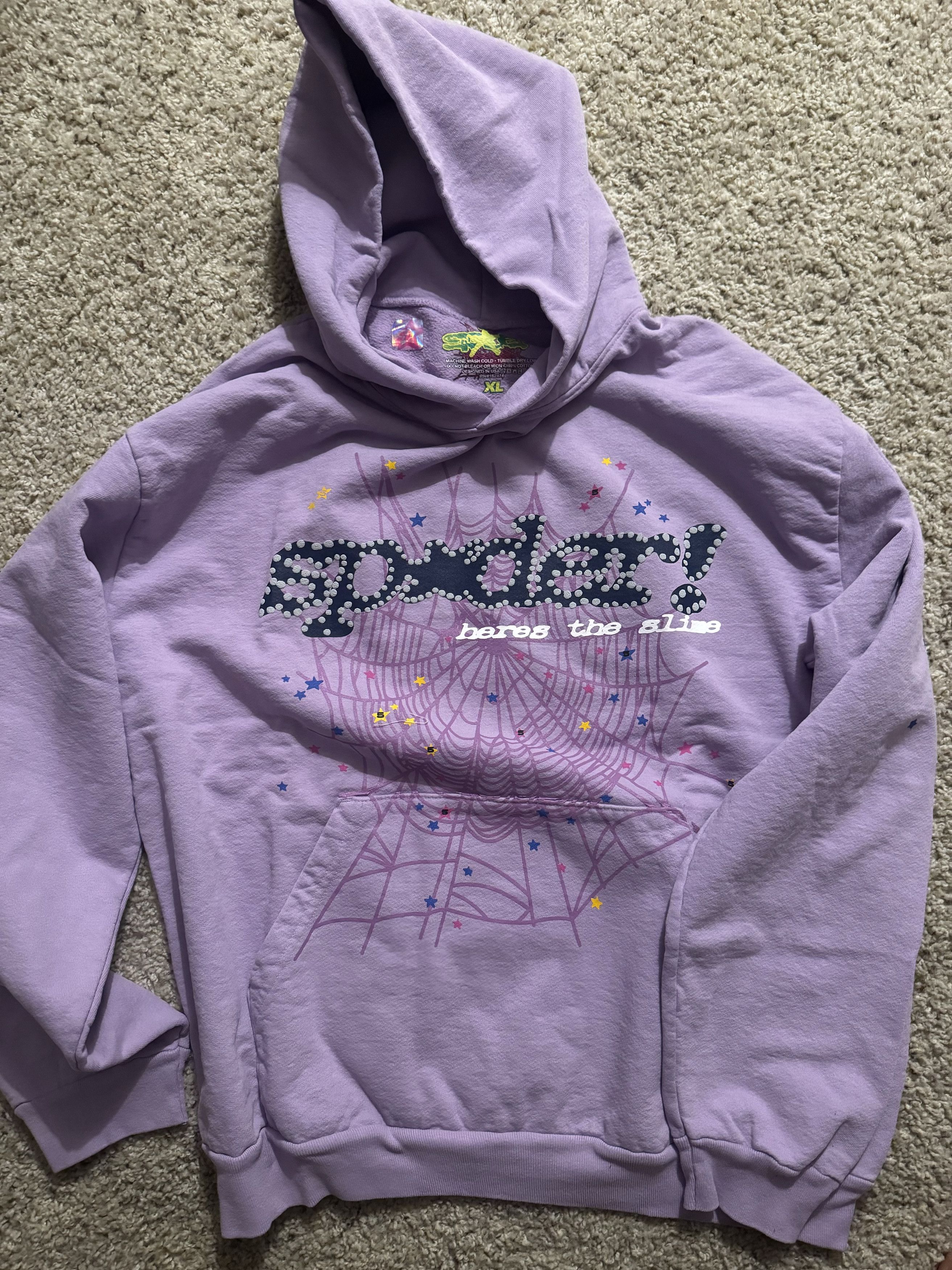 Spyder Sp5der Açaí Hoodie | Grailed