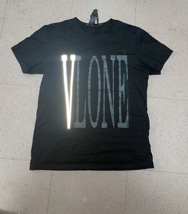 Vlone Reflective Vlone Shirt | Grailed