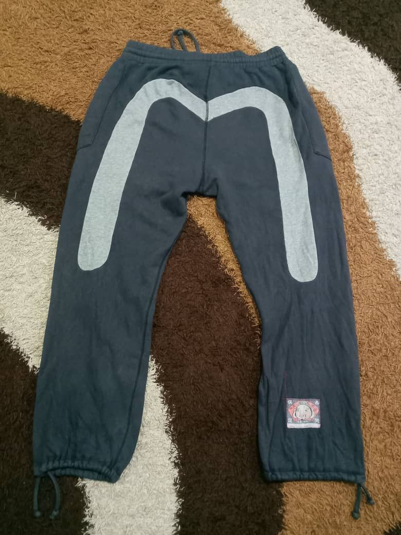 Evisu × Japanese Brand × Vintage Jogger Pants Evisu Big Logo | Grailed