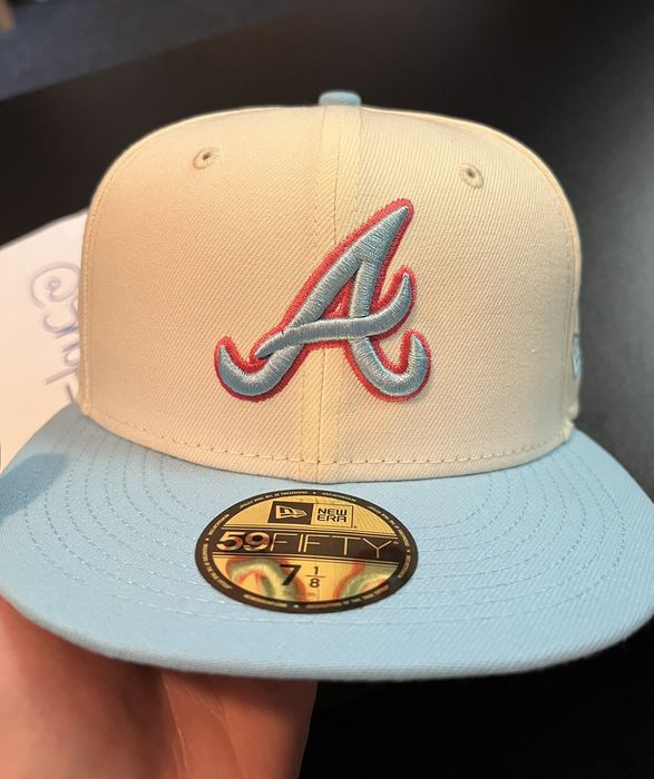 New Era New Era 59Fifty Atlanta Braves fitted hat 7 1/8 | Grailed