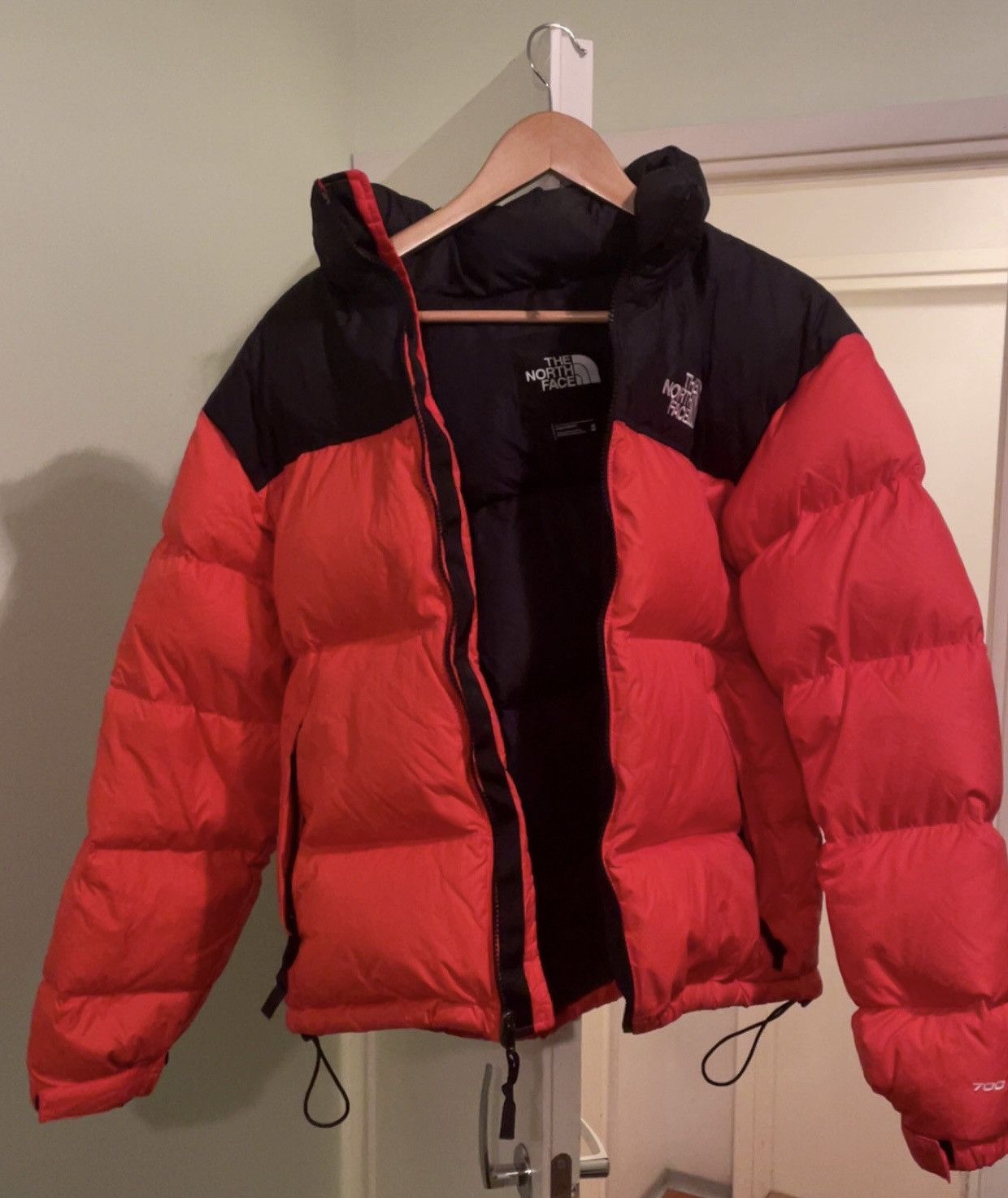 The North Face Orange north face puffer jacket | Grailed