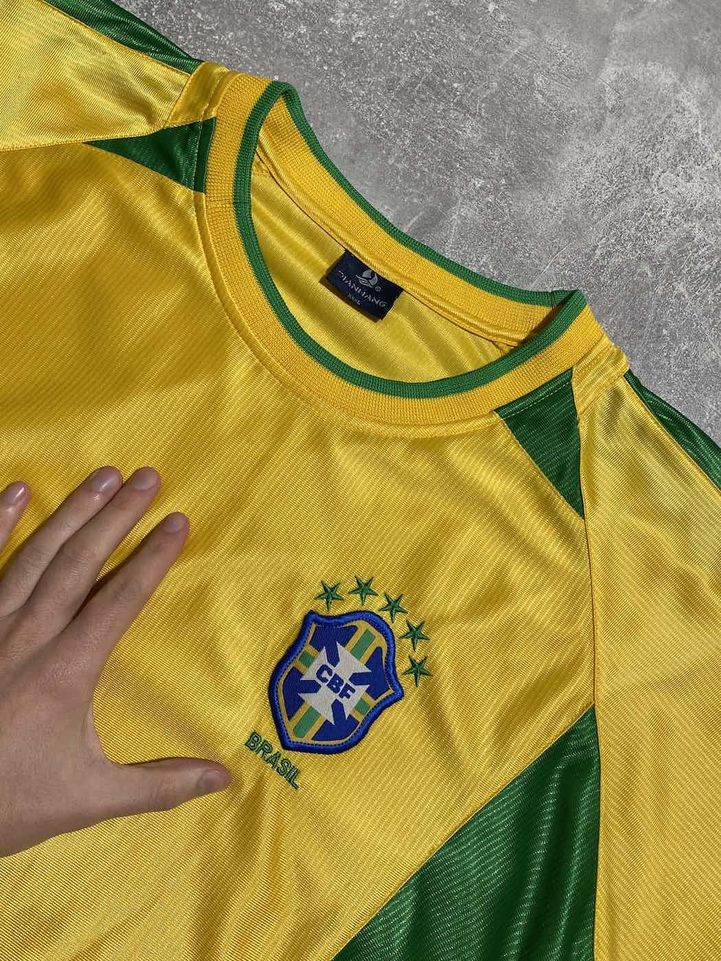 Vintage Vintage Y2K BRASIL CBF football soccer jersey | Grailed