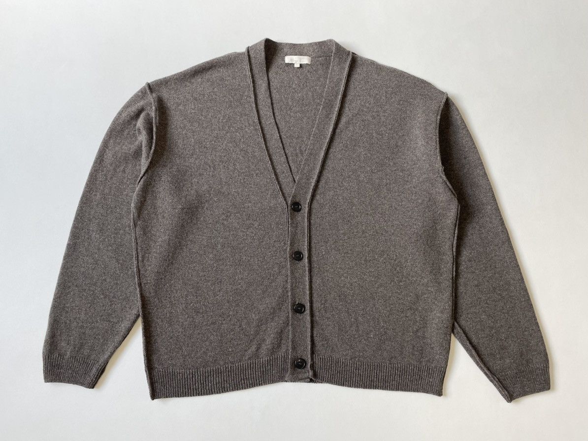 Mfpen ‘Inside Out Seams’ Brown Wool Cardigan | Grailed