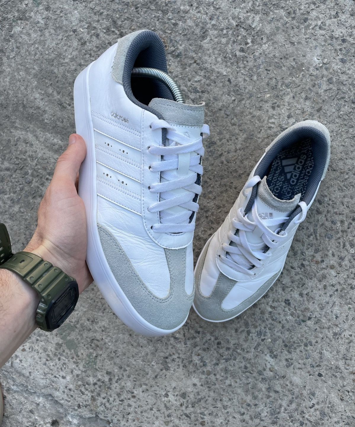 Adidas Vintage Adidas Y2K Adicross Samba Style Leather OG Sneakers ...