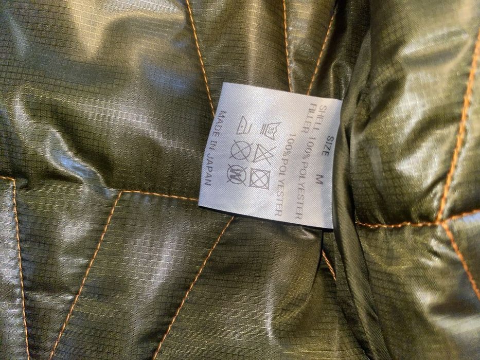 Vlone Vlone Green V logo quilted jacket | Grailed