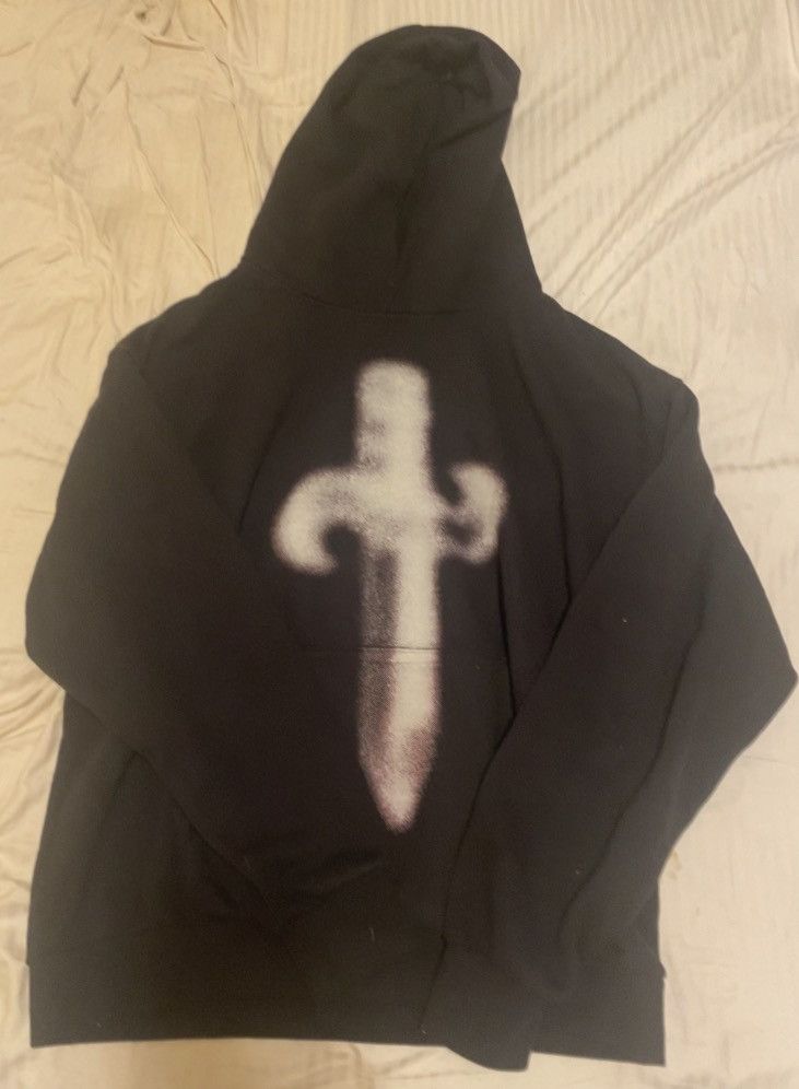 21 Savage × Drake × Streetwear IAAB Tour 21 Savage Knife Hoodie | Grailed