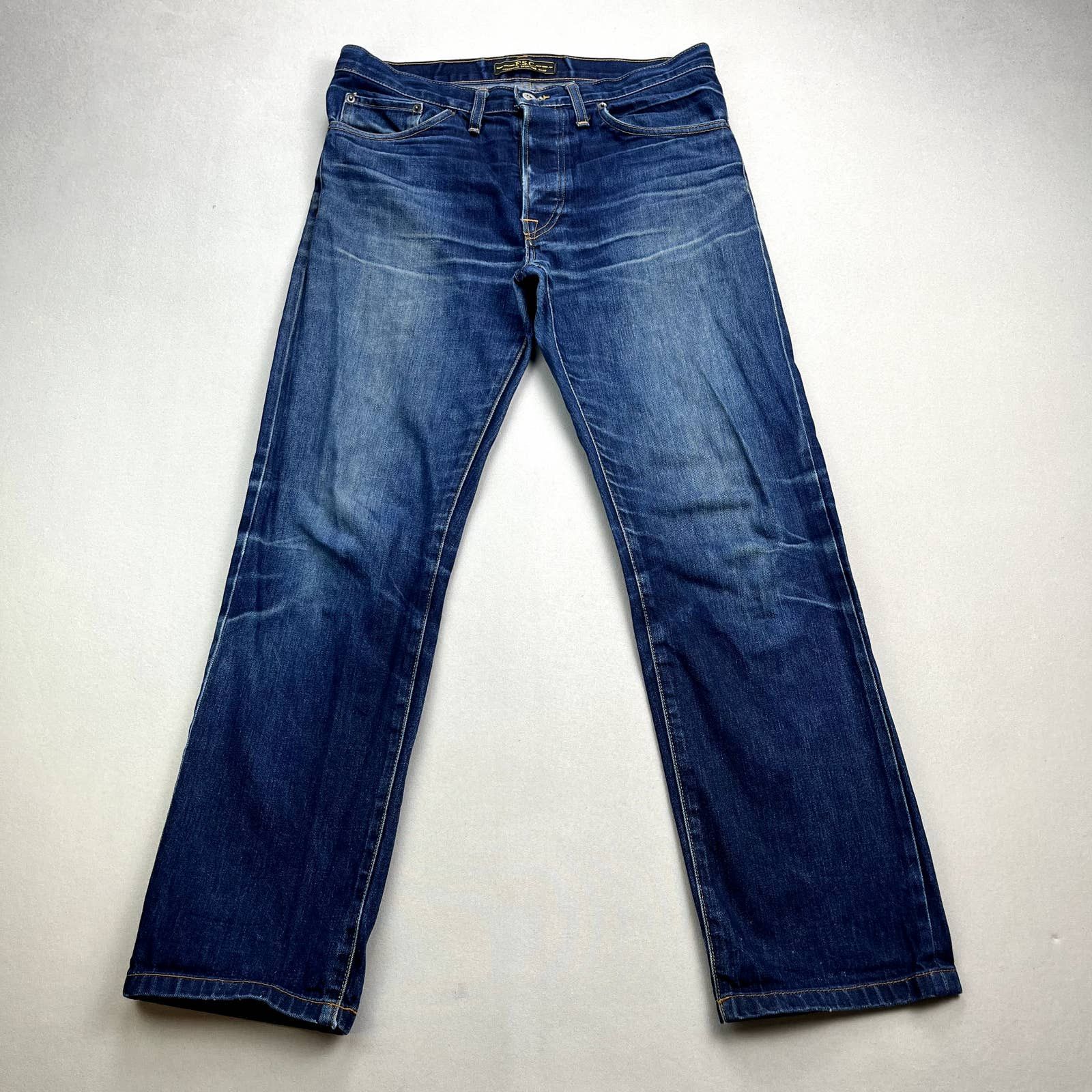 Freemans Sporting Club Freemans Sporting Club Selvedge Jeans Mens 30 ...