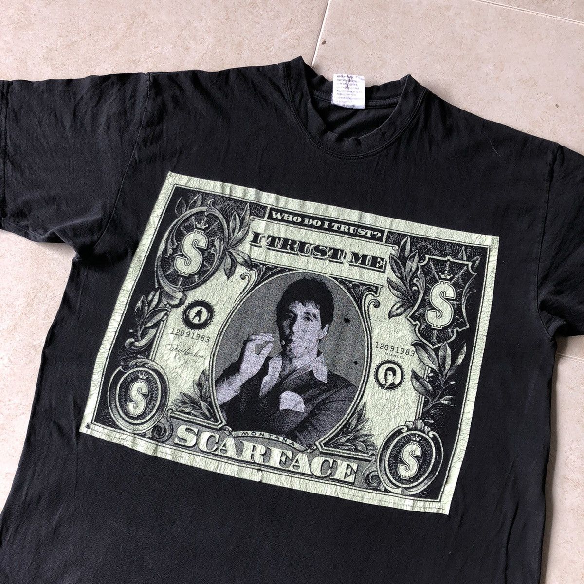Vintage Vintage Thrashed Faded Scarface Movie Rare T Shirt | Grailed