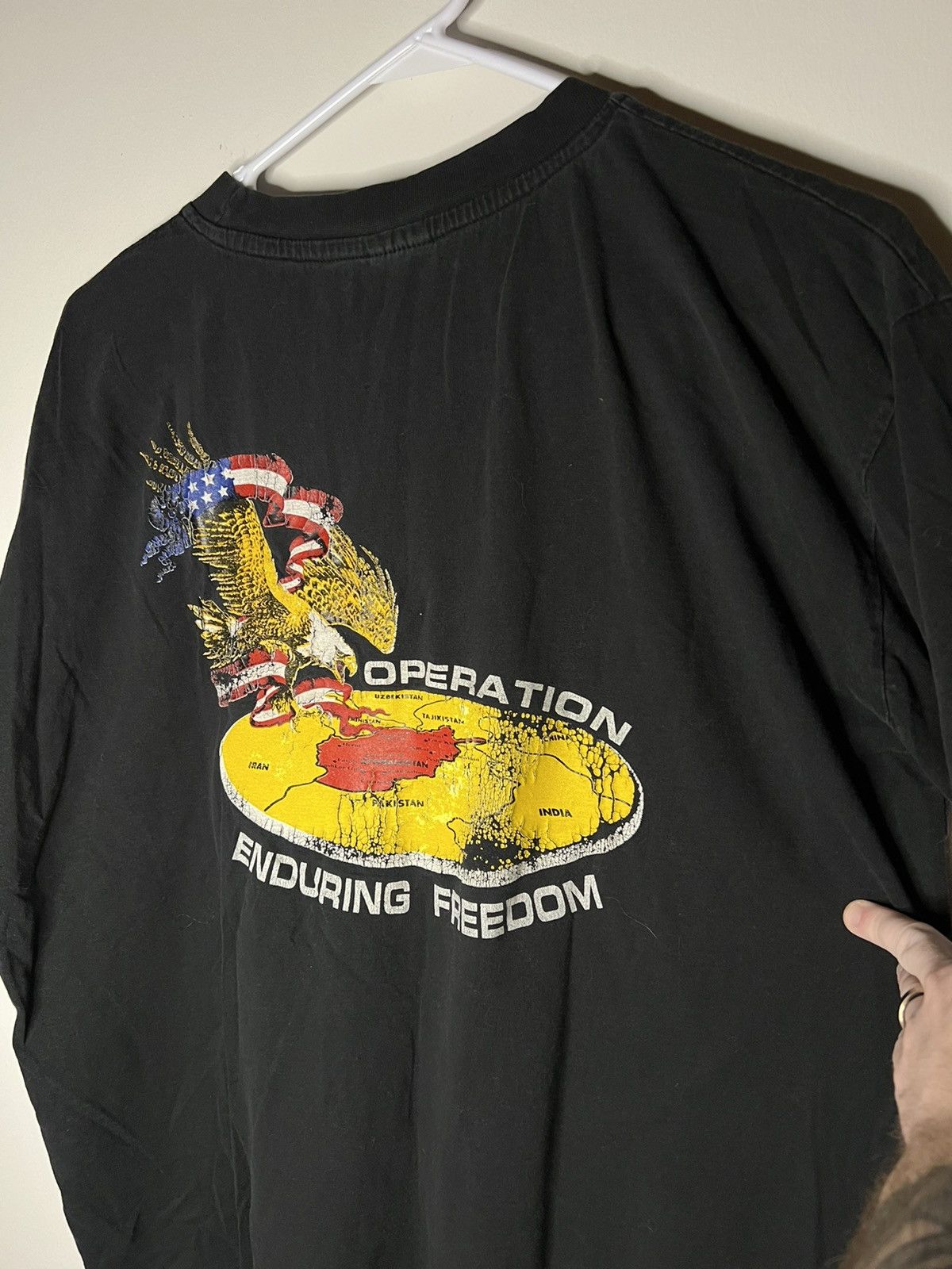 Military × Streetwear × Vintage Vintage Y2K Military Propaganda Tee ...