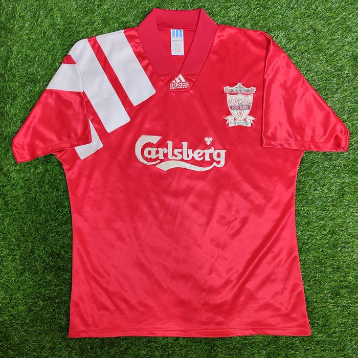 Adidas Liverpool Centenary Home 1990-92 Ian Rush #9 Soccer Jersey | Grailed