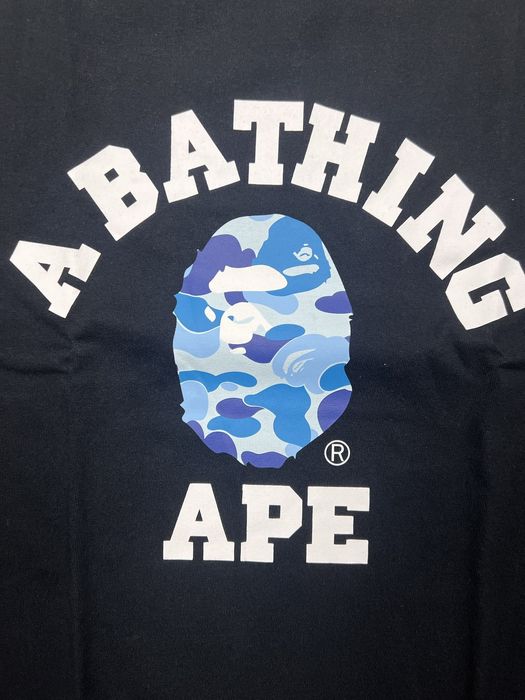 Bape ABC Camo College Tee | Grailed