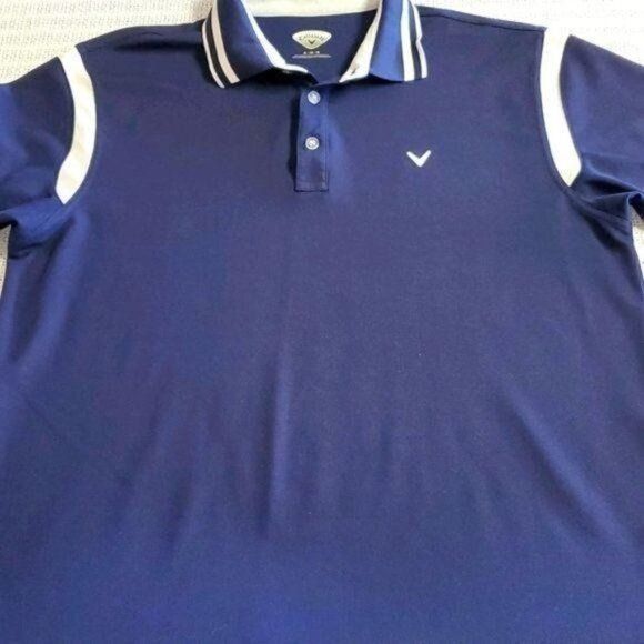 Callaway Golf Callaway Golf Logo Embroidered Short Sleeve Sz. XL Blue ...