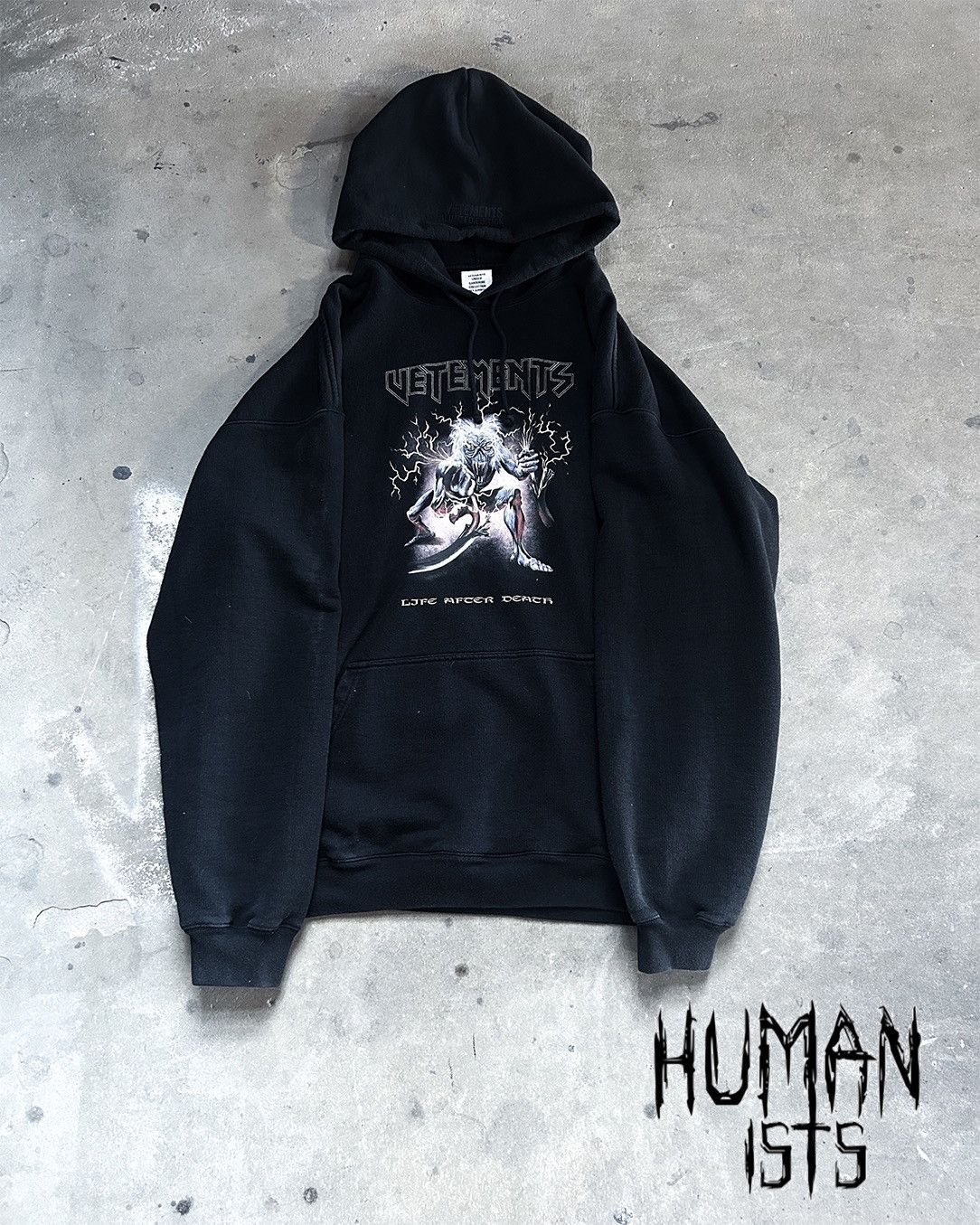 Vetements LIFE AFTER DEATH HOODIE | Grailed