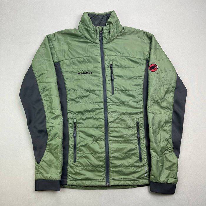 Mammut Mammut Puffer Jacket Green Polartec Alpha Insulated Full Zip ...