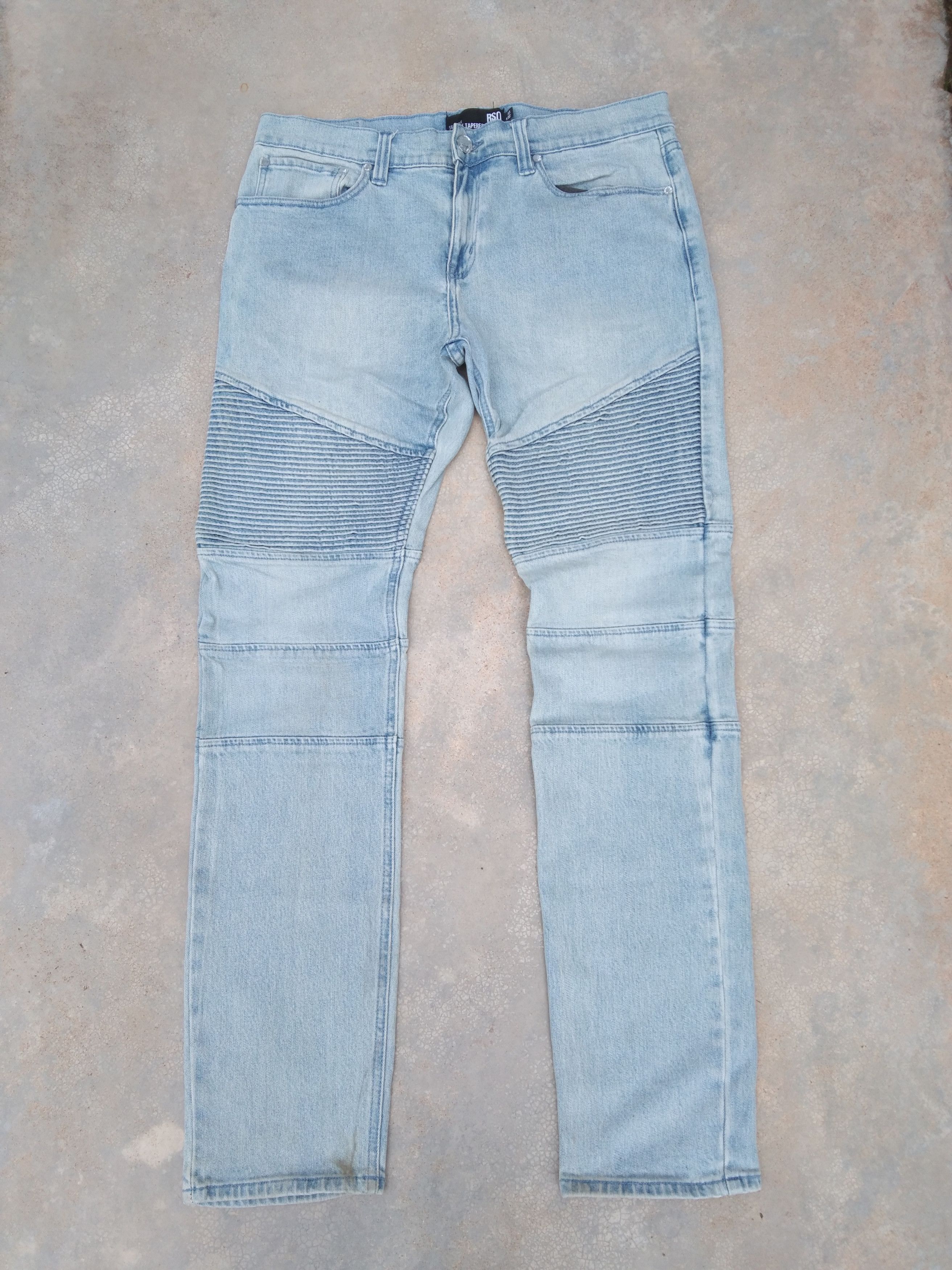 Jean × Rsq × Streetwear RSQ Jeans Seattle Skinny Tapered Moto Jeans ...