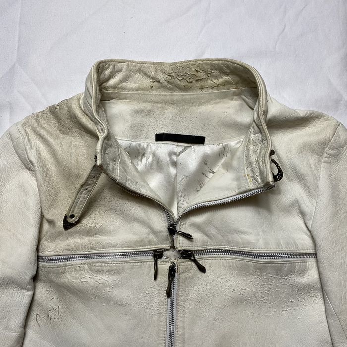 14th Addiction 14th addiction cross zip leather jacket ️ | Grailed