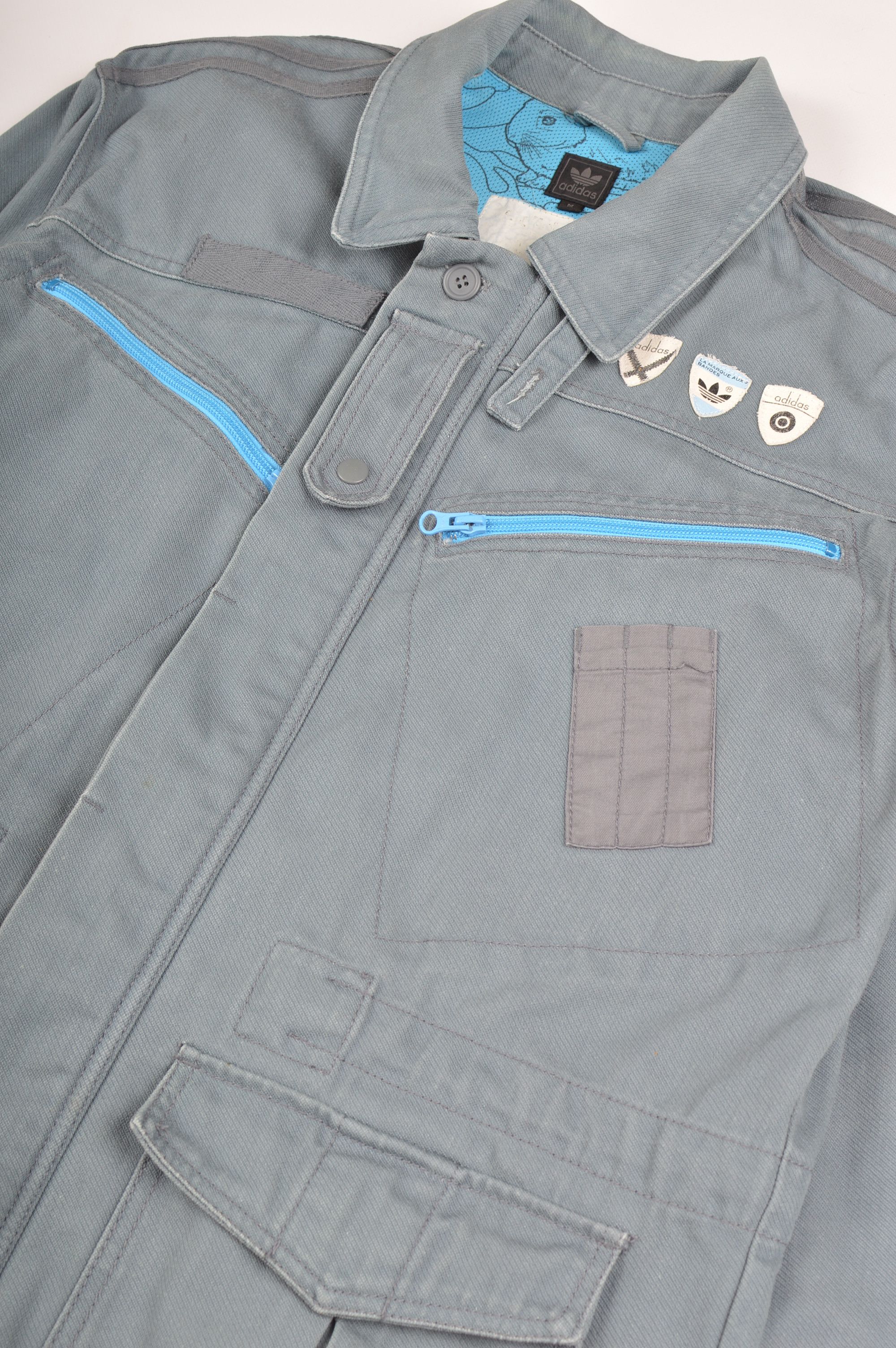 Adidas × Military × Vintage Adidas Vintage Flight Jacket Liam Gallagher ...