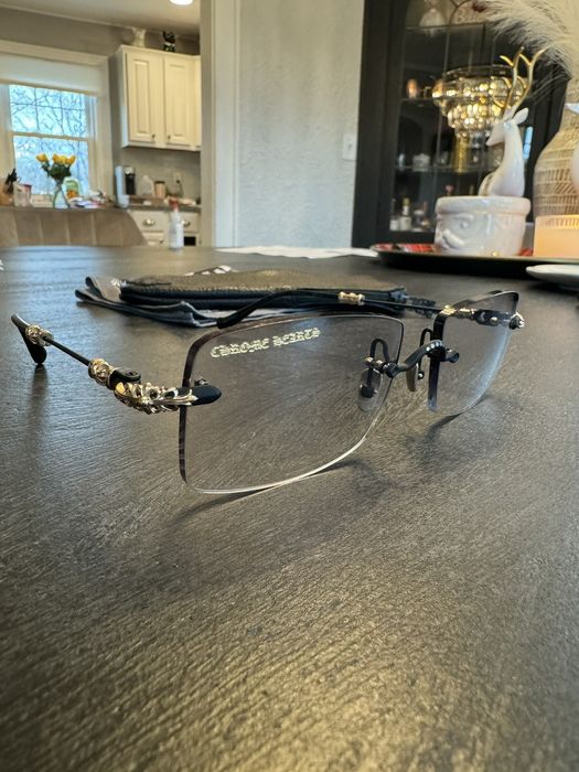 Chrome Hearts Chrome Hearts “Pills III” transitional lens sunglasses ...