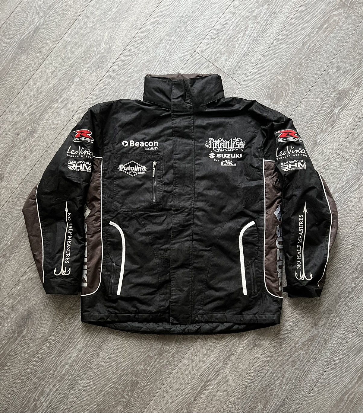Japanese Brand × Racing × Vintage Vintage SUZUKI Racing Jacket Japanese ...