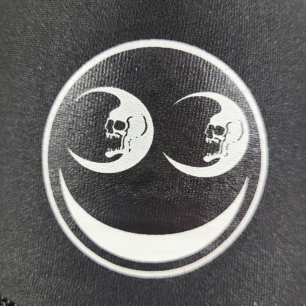 Vintage Optical Illusion Hat Skulls Moons Hidden Pictures Adult One ...