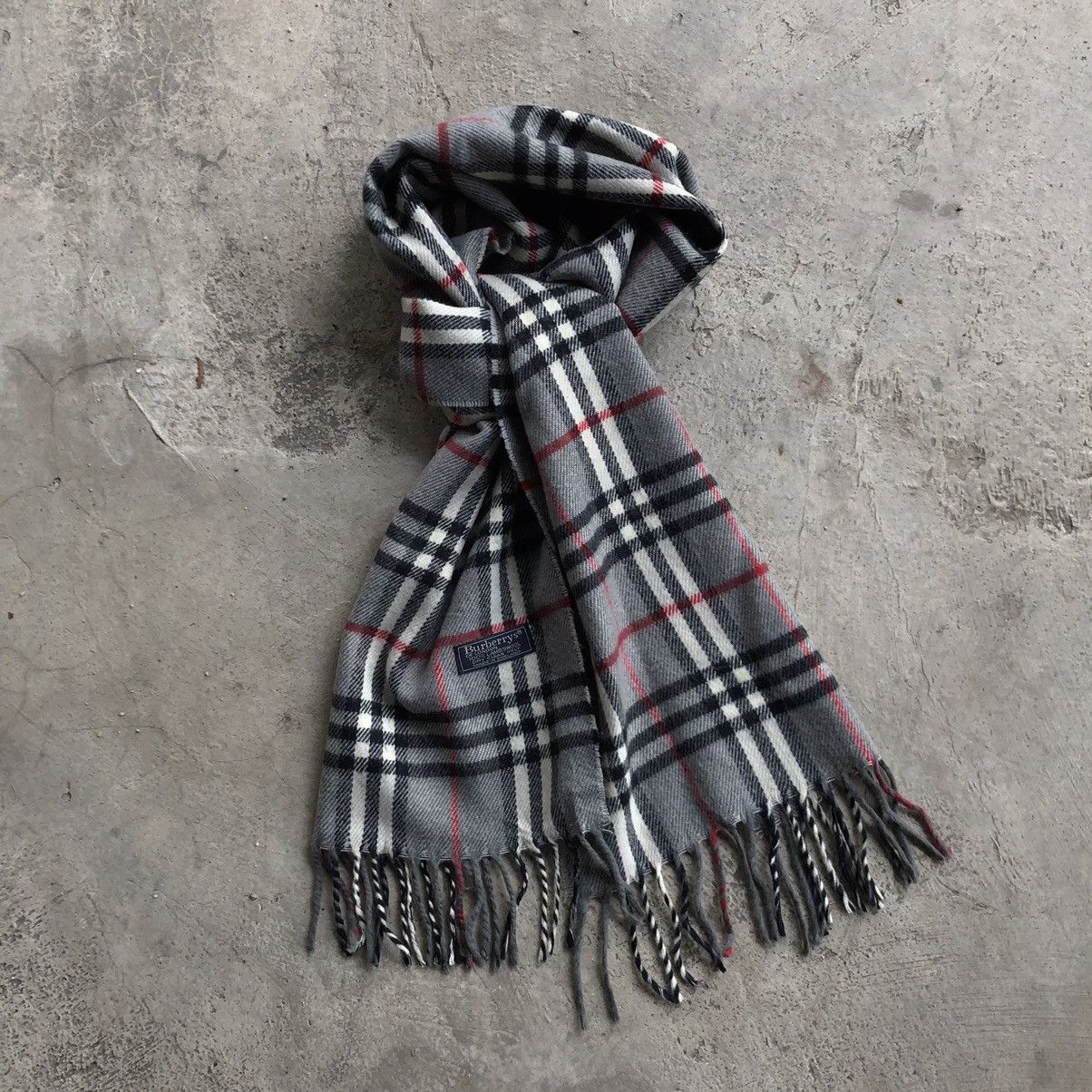 Burberry × Vintage BURBERRYS Of London Checkered Mafla / Scarf | Grailed