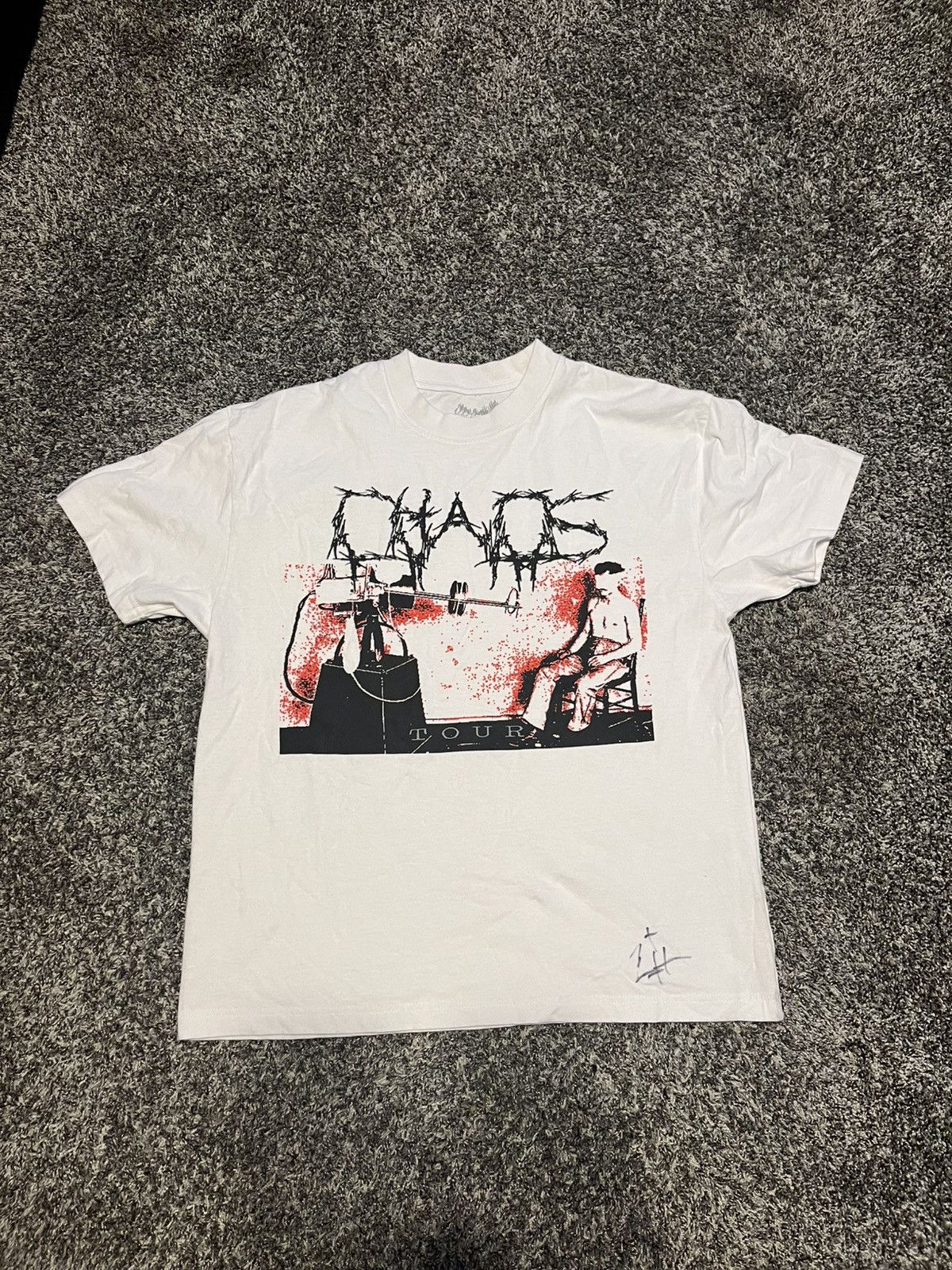 Ken Carson Ken Carson tour shirt signed by 2hollis 2x | Grailed