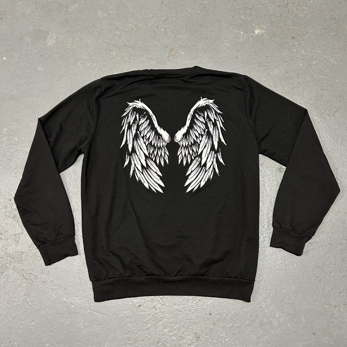Affliction Black Y2K Affliction Style Y2K Wings Grunge Punk Longsleeve ...