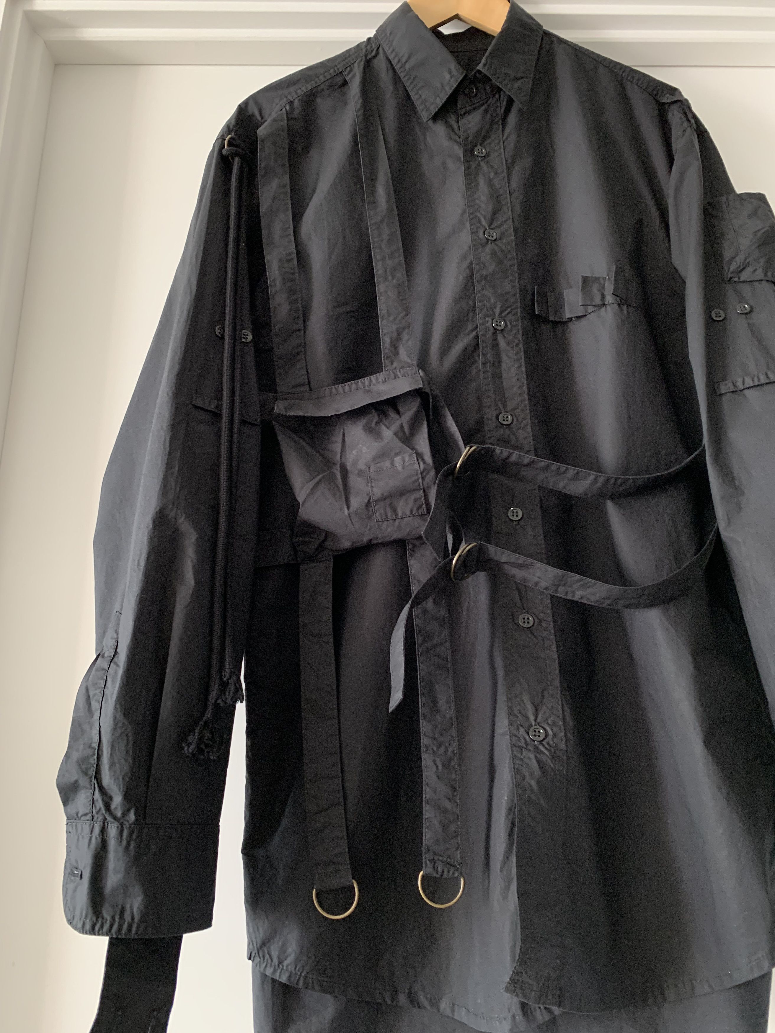 Raf Simons Raf Simons SS03 Consumed 🧟‍♂️ Archive Redux Bondage Sirt ...