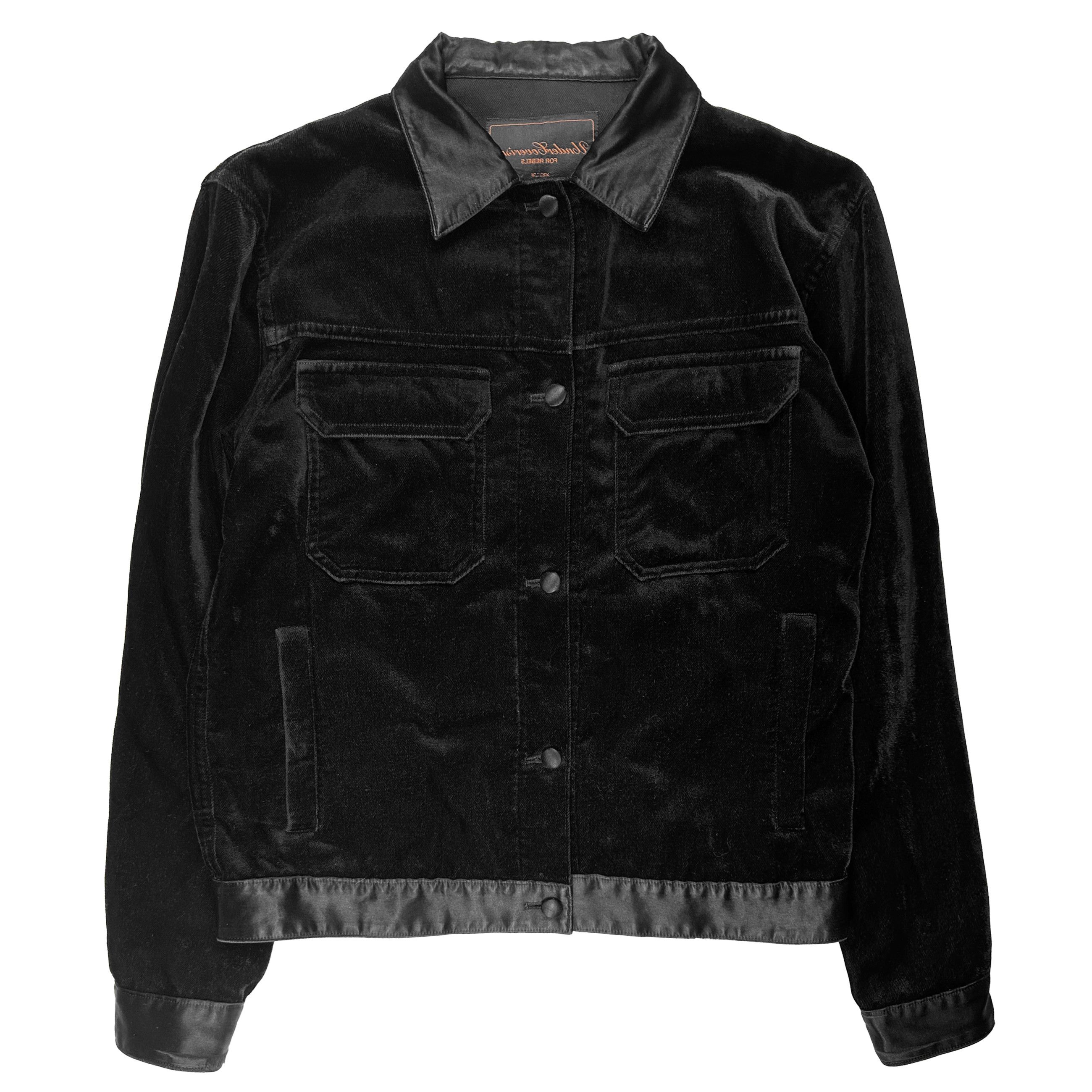 Undercover SS06 Satin Velvet Trucker Jacket | Grailed