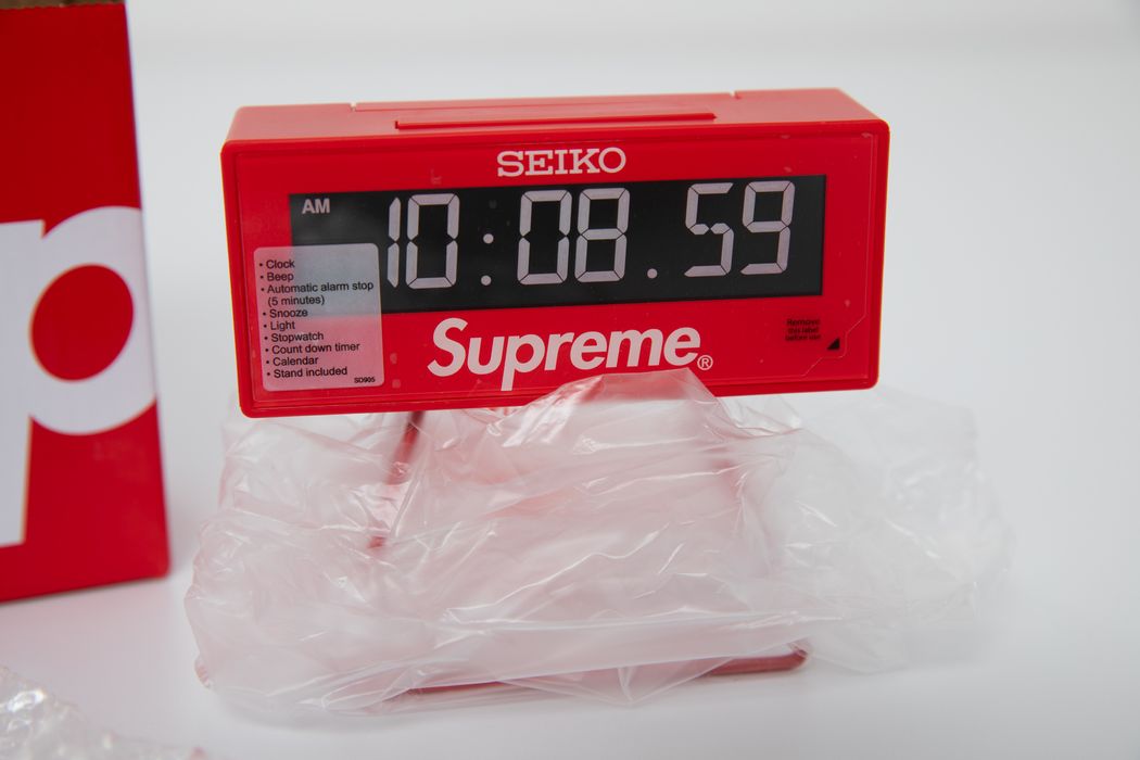Supreme Supreme Seiko Marathon Clock | Grailed