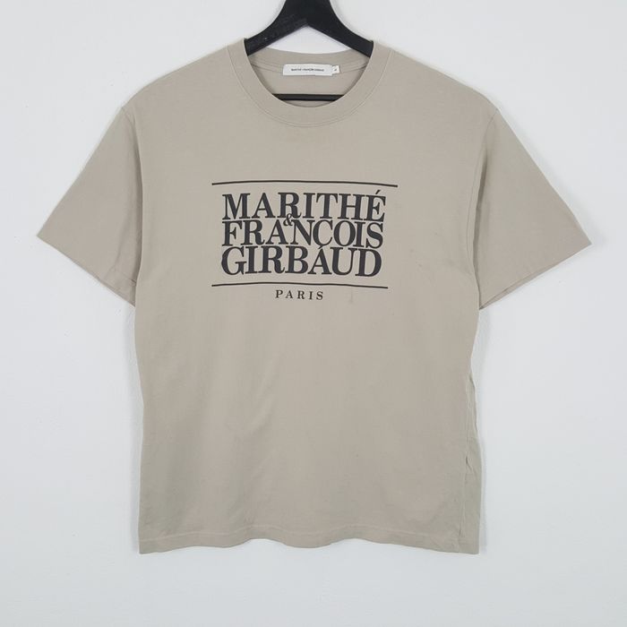 Vintage MARITHE FRANCOIS GIRBAUD Paris Center Design Tshirt | Grailed