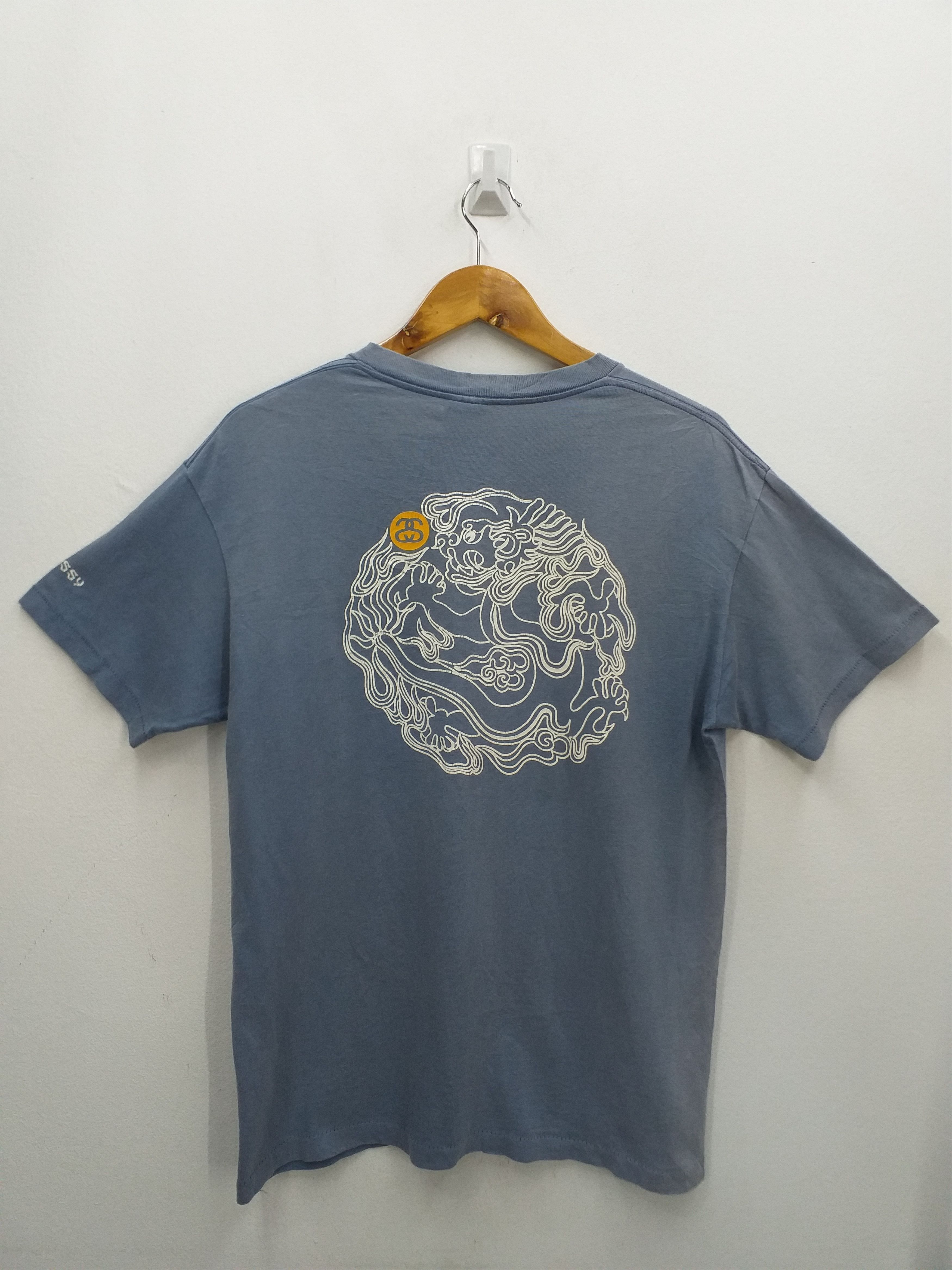 Vintage Vintage Stussy 90's USA Nice Design T-Shirt -C039 | Grailed