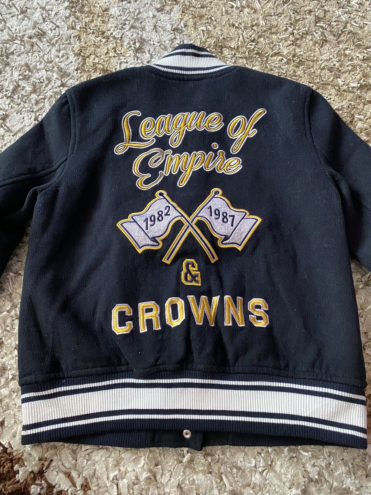 Bomber Jacket × Japanese Brand × Rodeo Japanese Rodeo Crowns Jacket ...