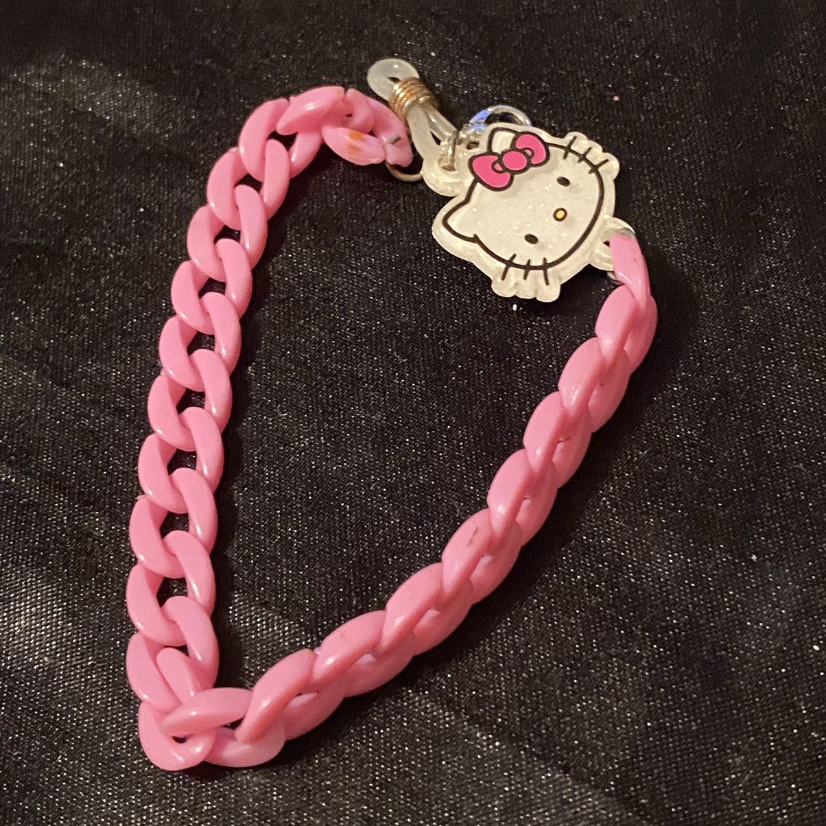 Designer × Jewelry × Streetwear Hello Kitty Sanrio Pink Cuban Link ...