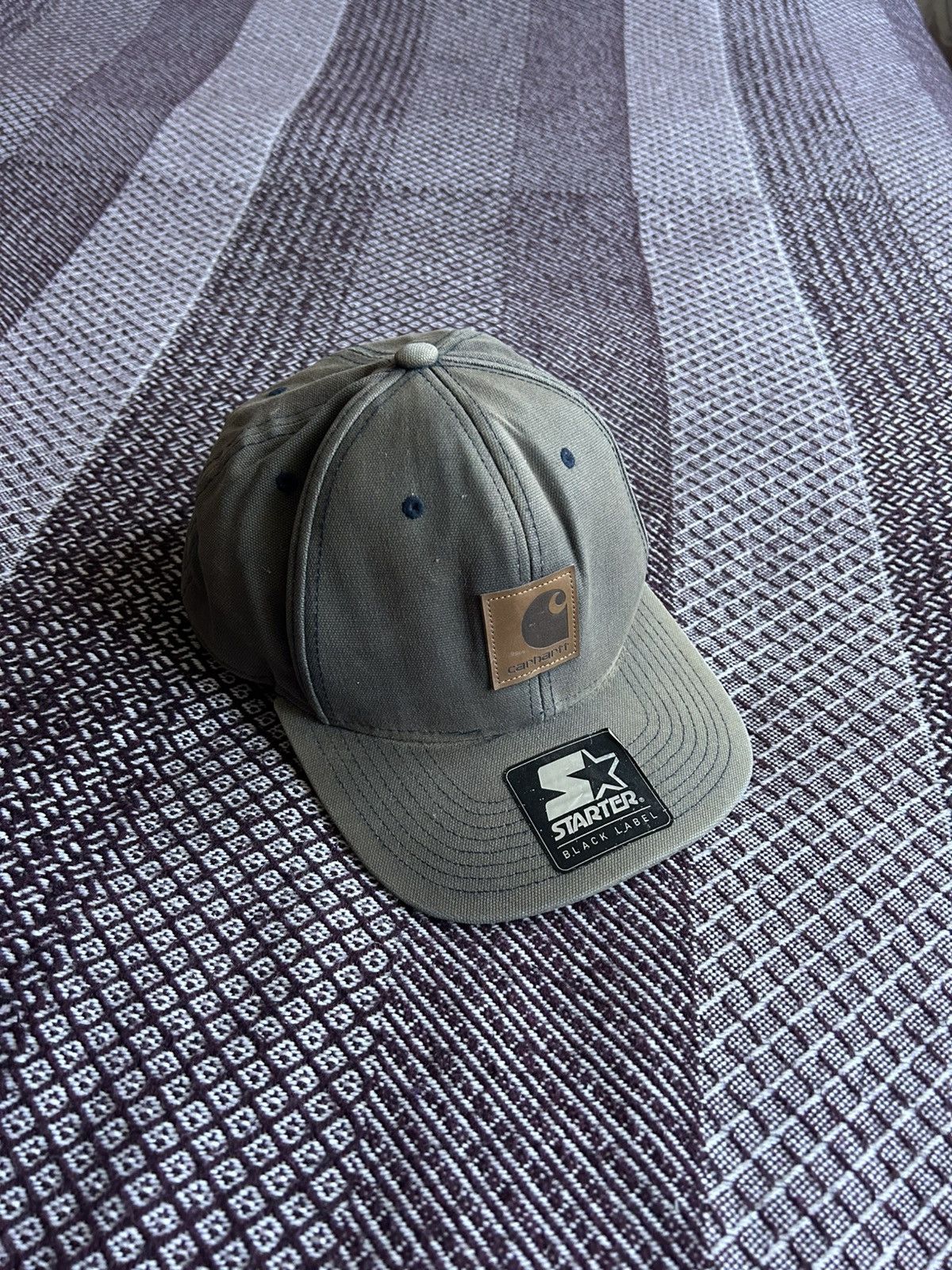 Carhartt Vintage Carhartt Starter Black Label Logo Faded Cap | Grailed