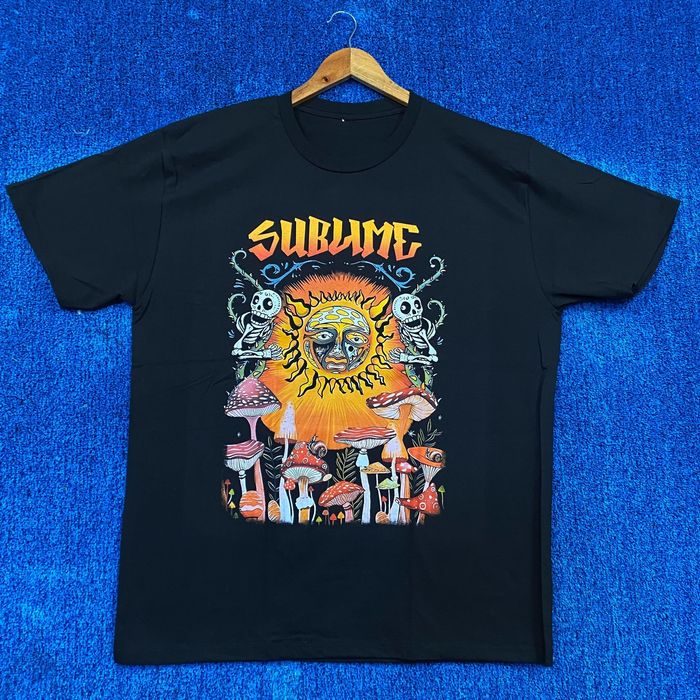 Tour Tee Sublime 40 oz to Freedom Magic Mushroom Rock Tee XL | Grailed