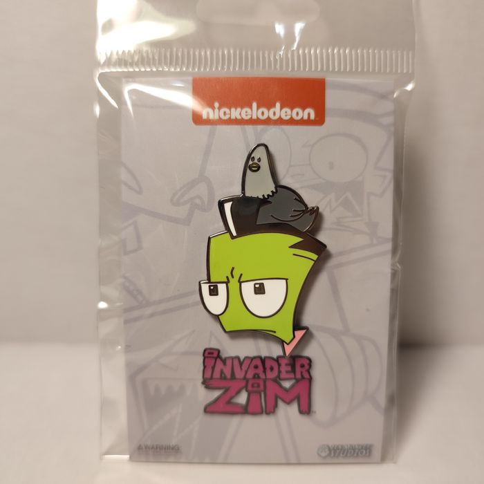 Nickelodeon Invader Zim Filthy Human Collectible Enamel Pin | Grailed