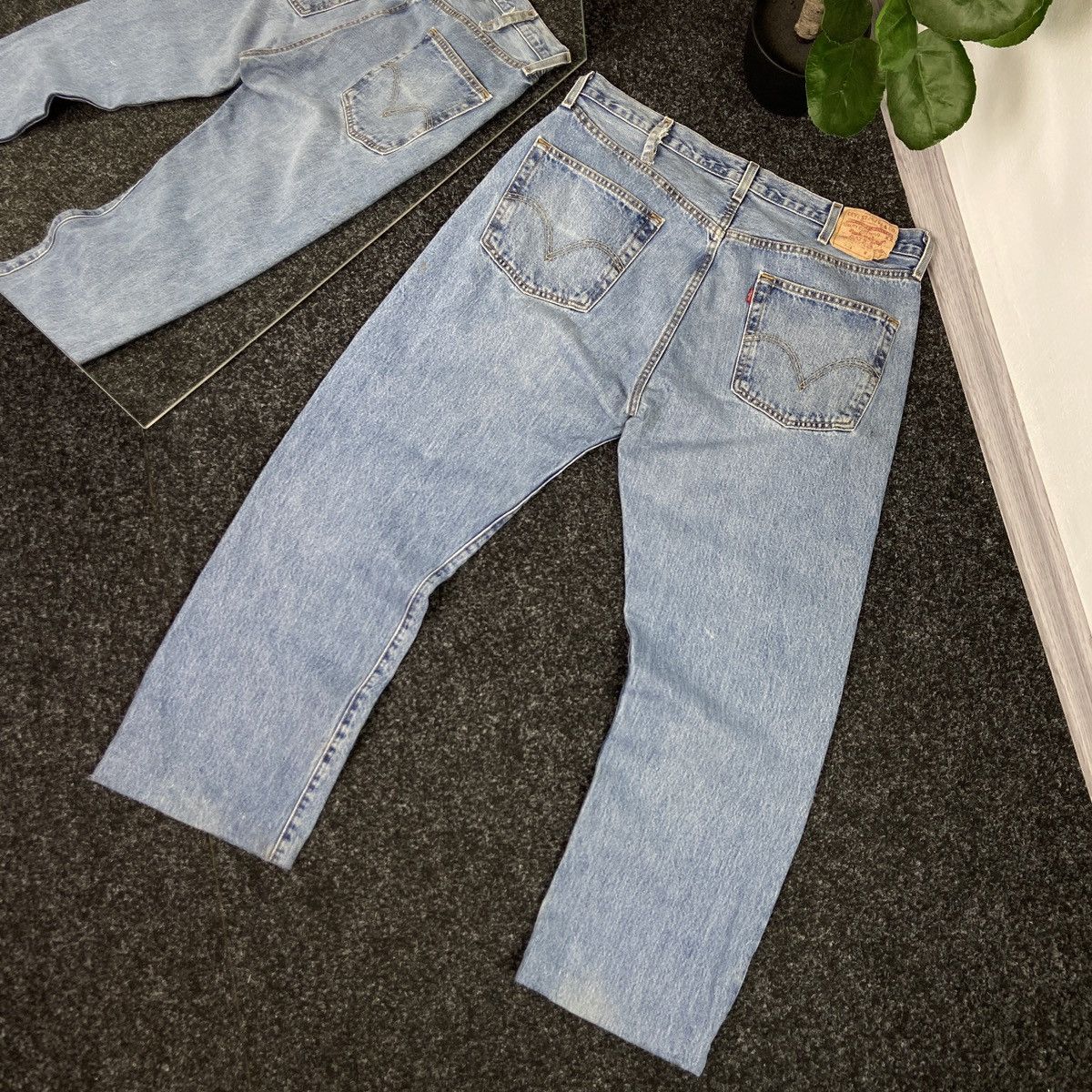 Levi's 501 LEVIS VINTAGE 90s BLUE DENIM JEANS RAP STYLE | Grailed