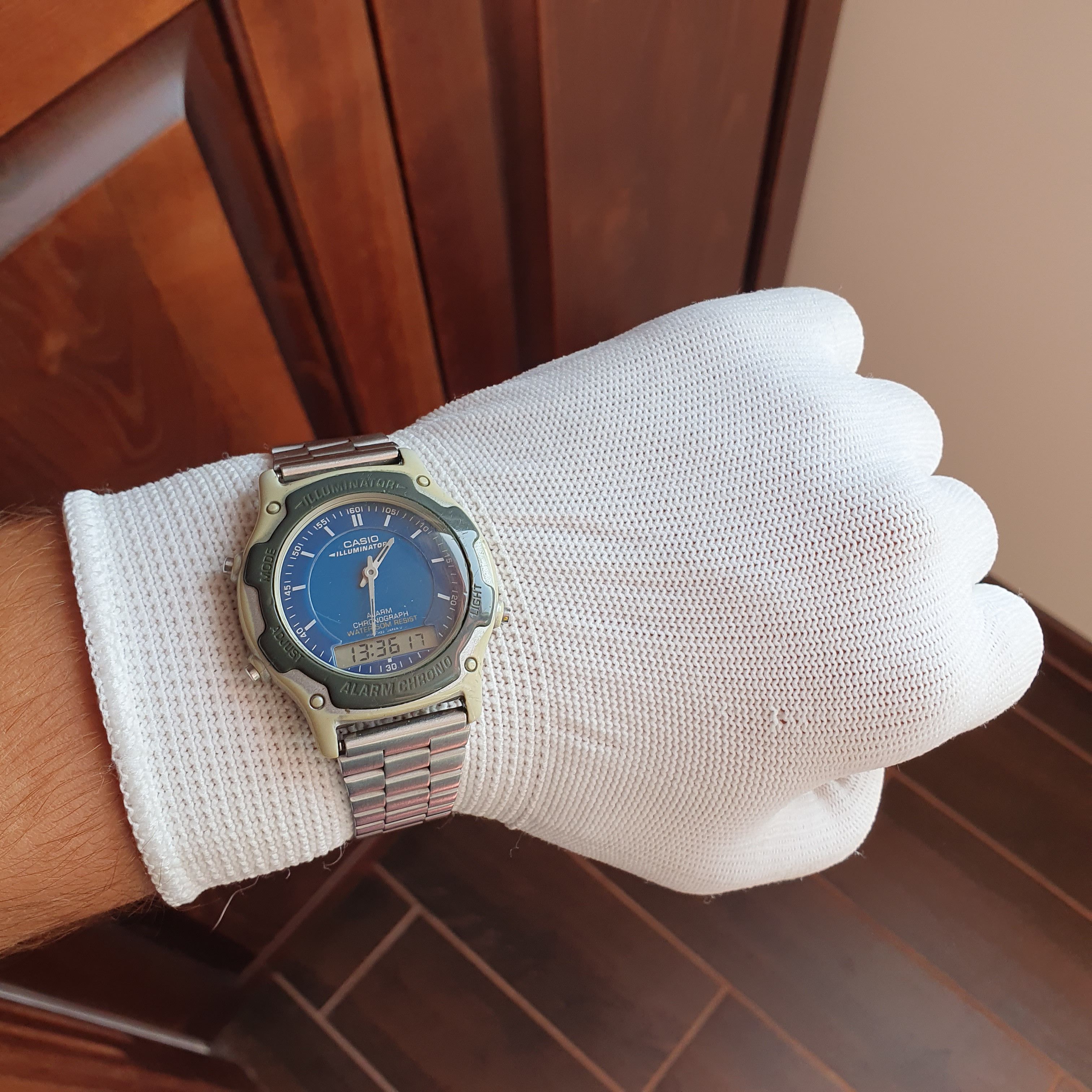 Vintage Vintage watch Casio Illuminator 50m water resist RARE | Grailed