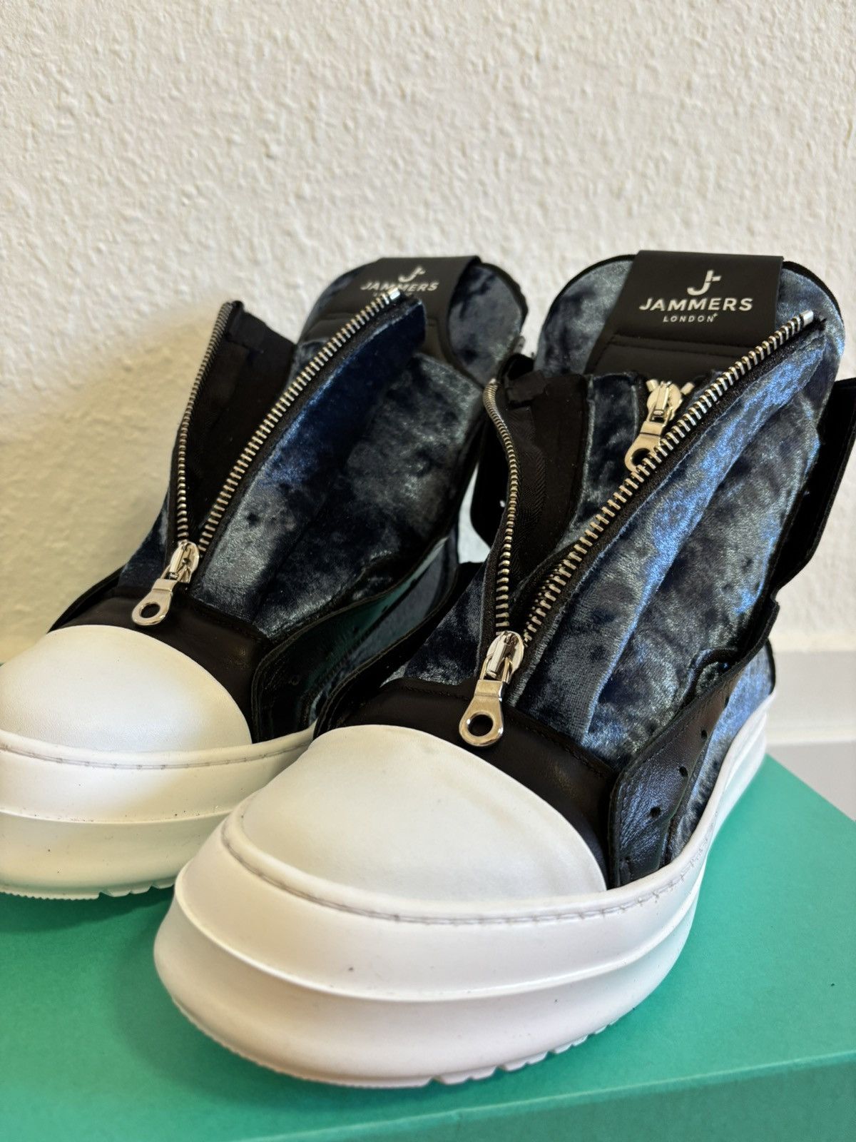 Cinzia Araia × Rick Owens Jammers London Double Zip Boots | Grailed