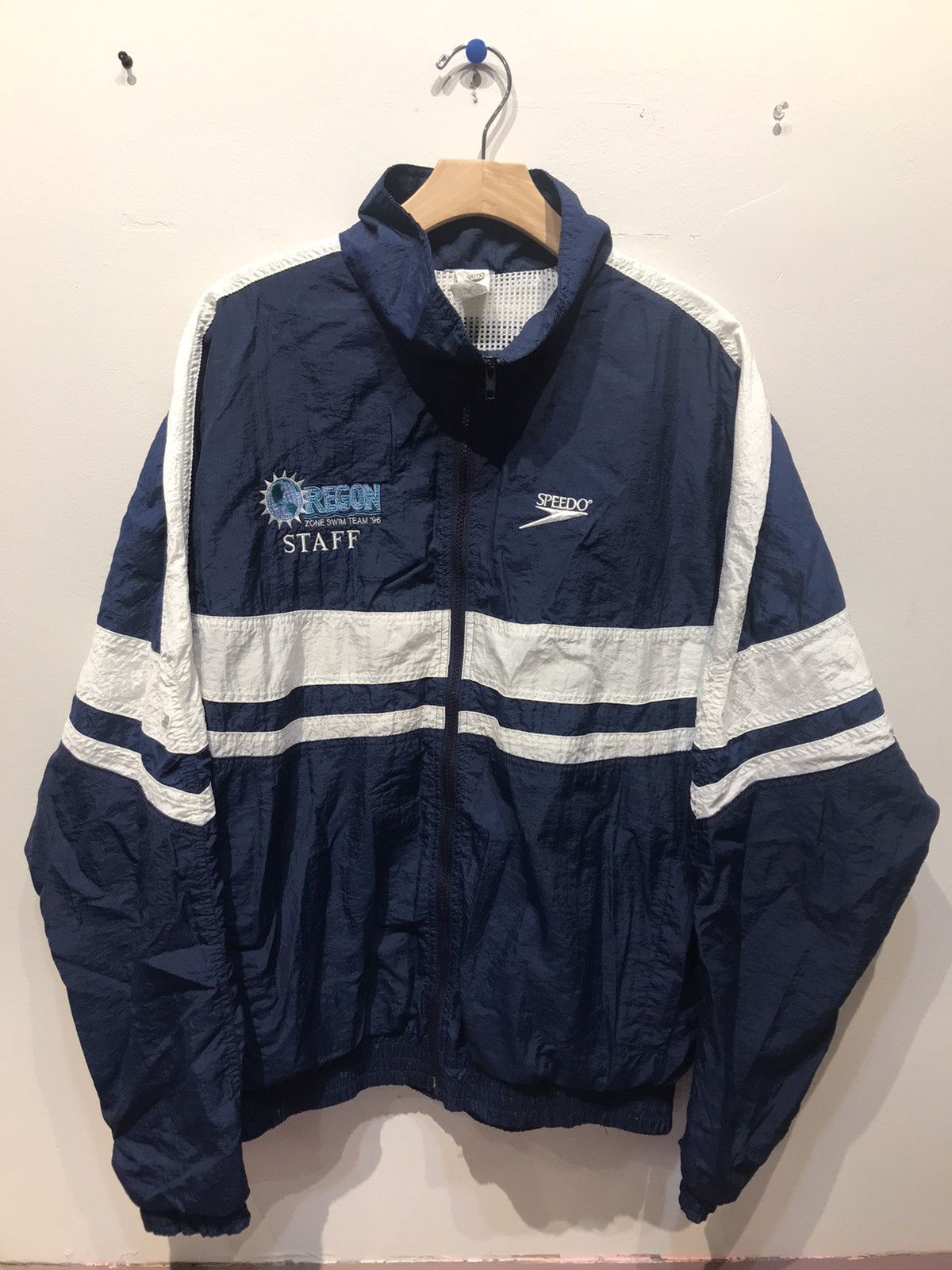 Vintage 1996 vintage retro Oregon swim speedo tracksuit windbreaker ...