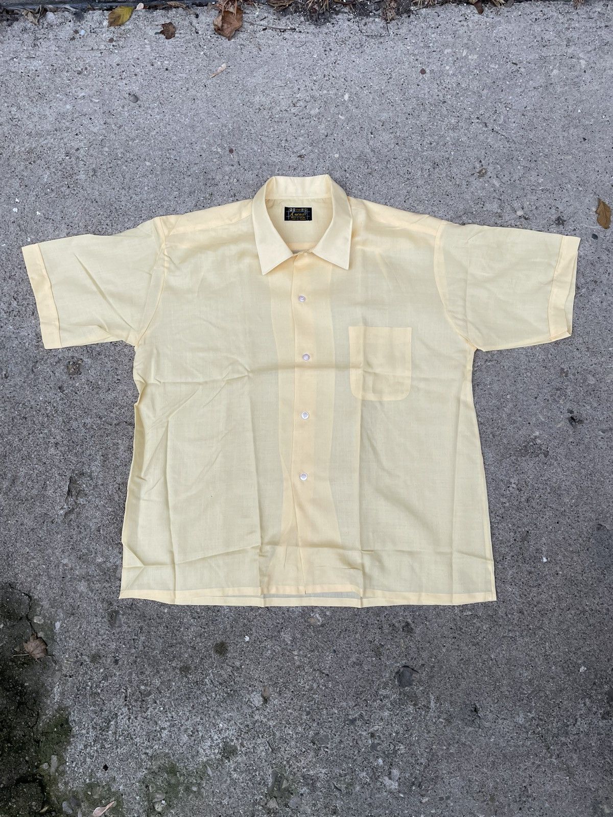 Vintage VTG 1950’s Lucas Loop Collar Short Sleeve Button Up Shirt | Grailed