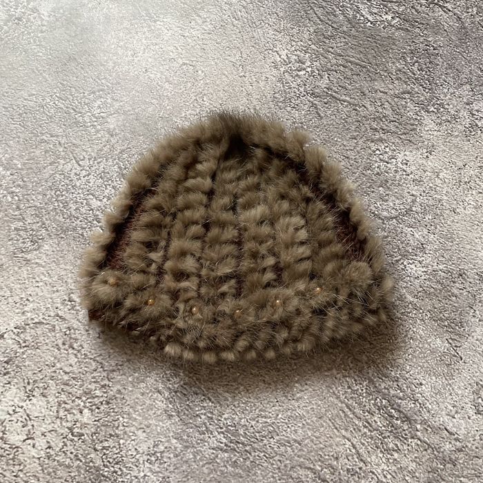 Vintage Vintage 90s Alt Beanie Mohair Ushanka Faux Lil Yachty Style ...