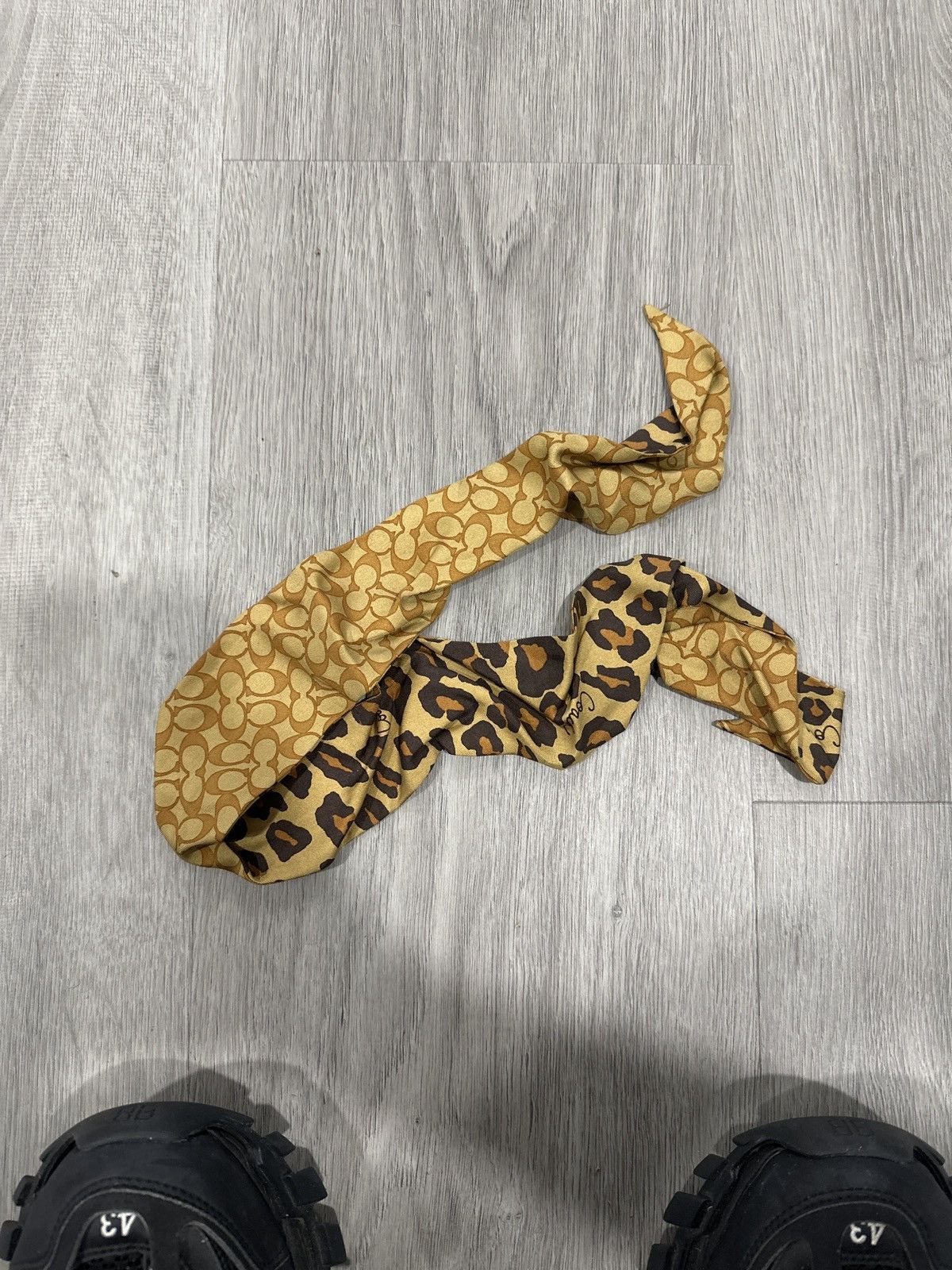 Coach × Vintage vintage coach hair scarf twilly ribbon y2k | Grailed