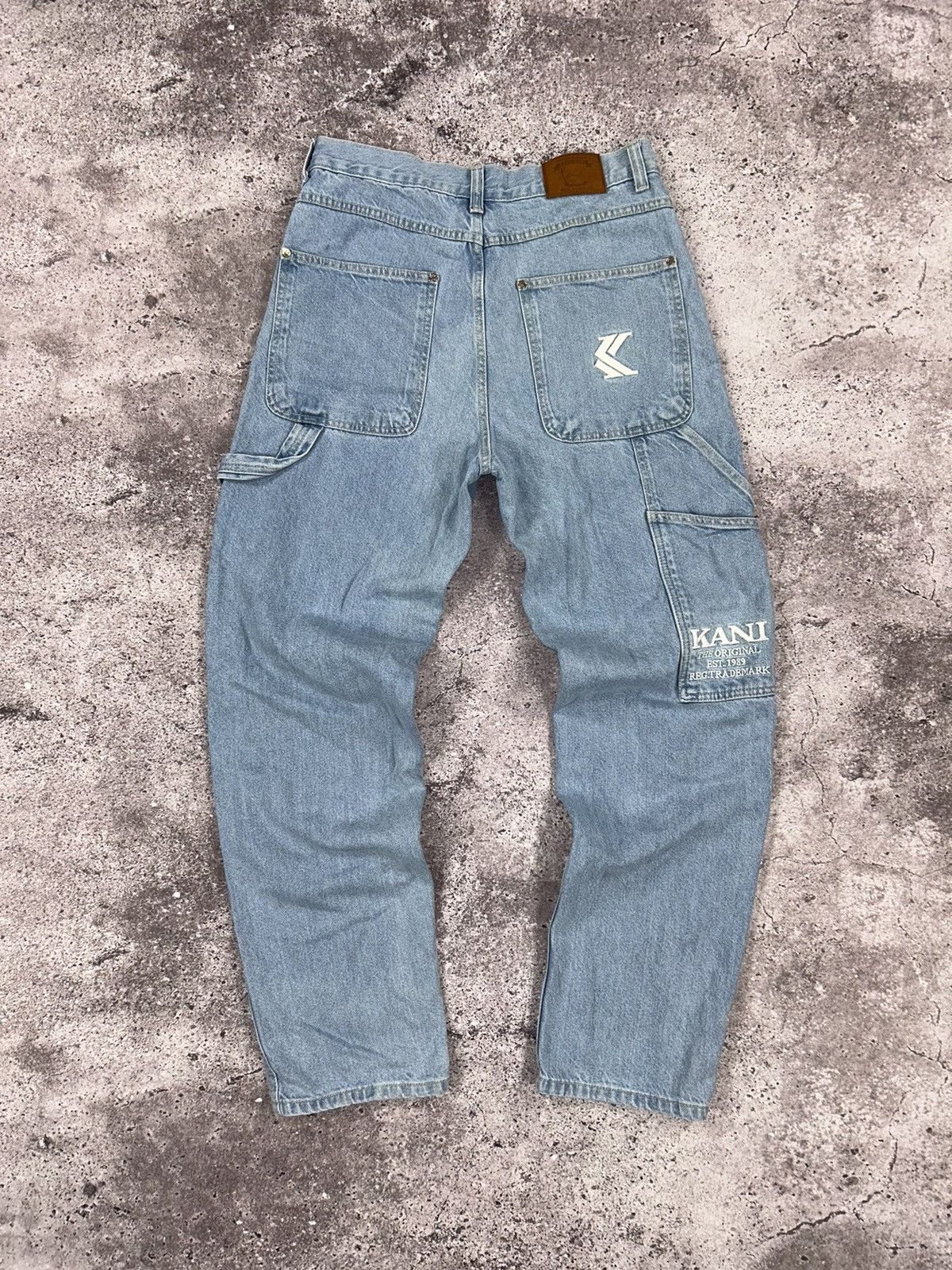 Vintage Vintage Karl Kani Jeans Baggy Workwear Pants Kani Big Logo ...