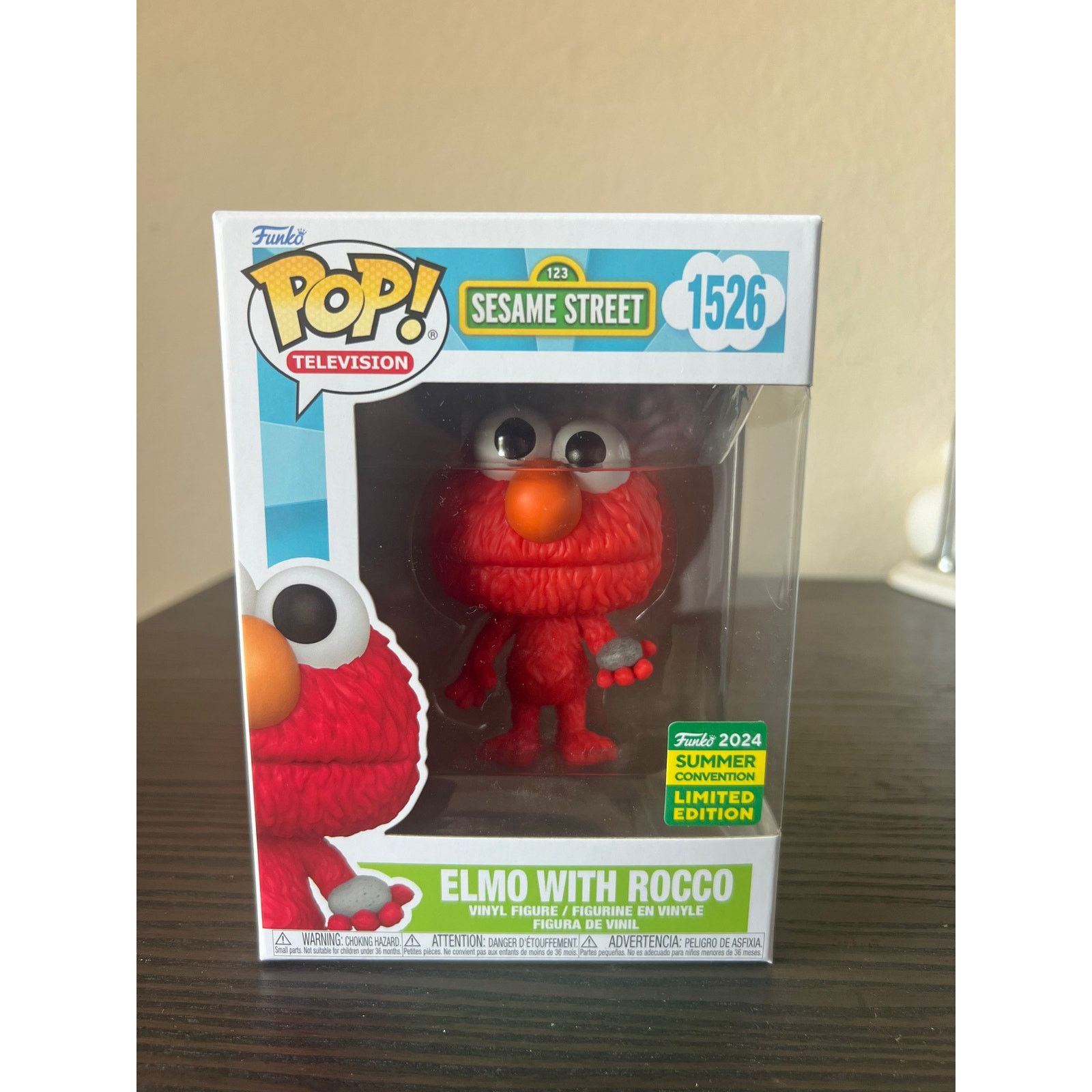 Other SUMMER CONVENTION Elmo Rocco Funko Pop #1526 Sesame Street | Grailed