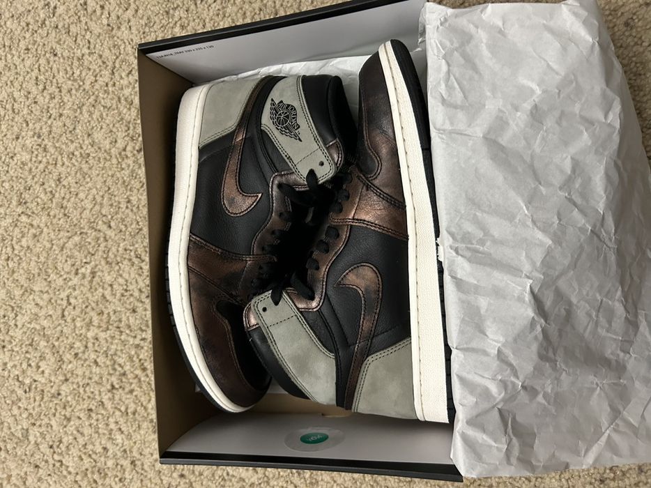 Nike Air Jordan 1 Retro High OG Light Army Rust Shadow Patina | Grailed