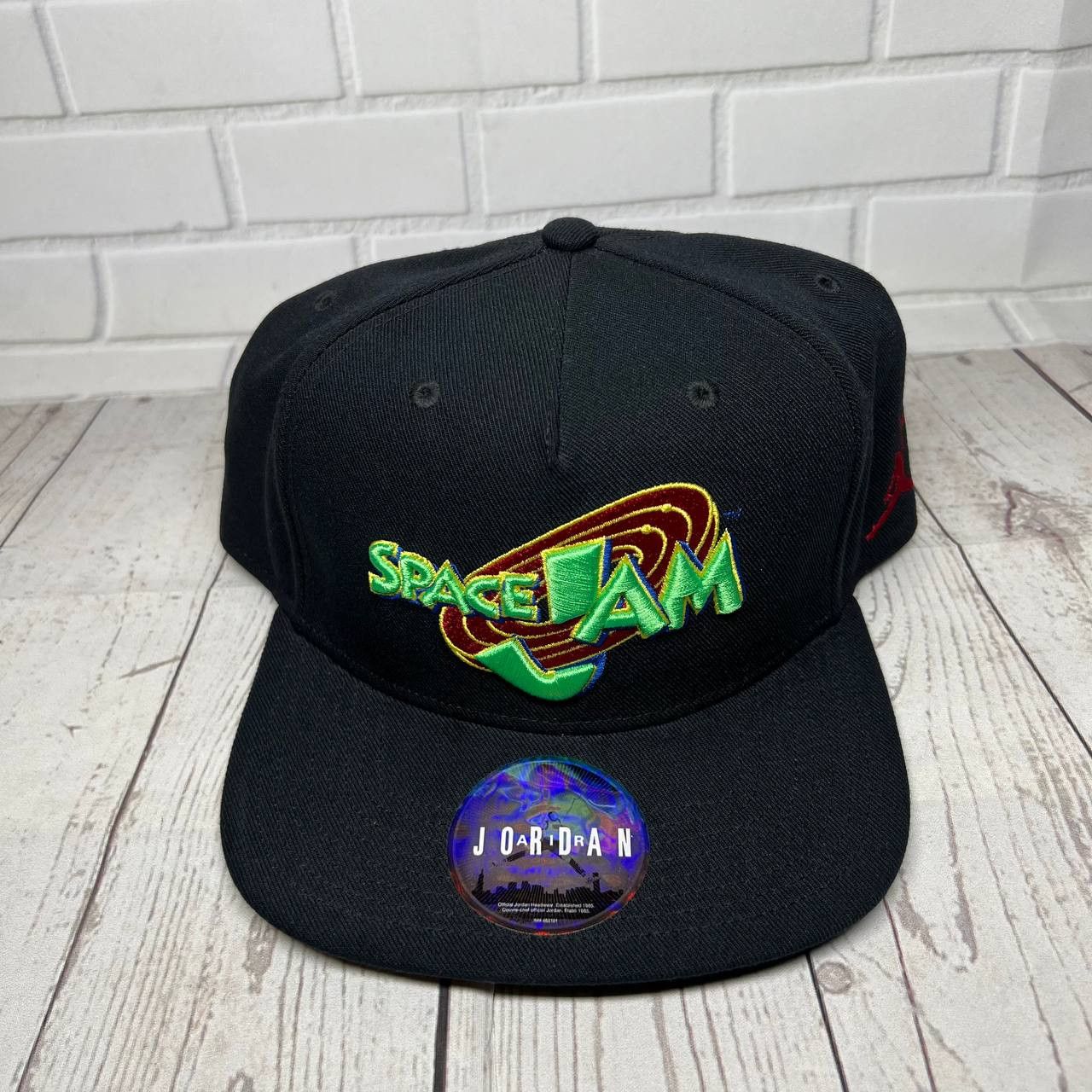 Jordan Brand Air Jordan Space Jam Jumpman Hat Snapback Cap Black Men ...