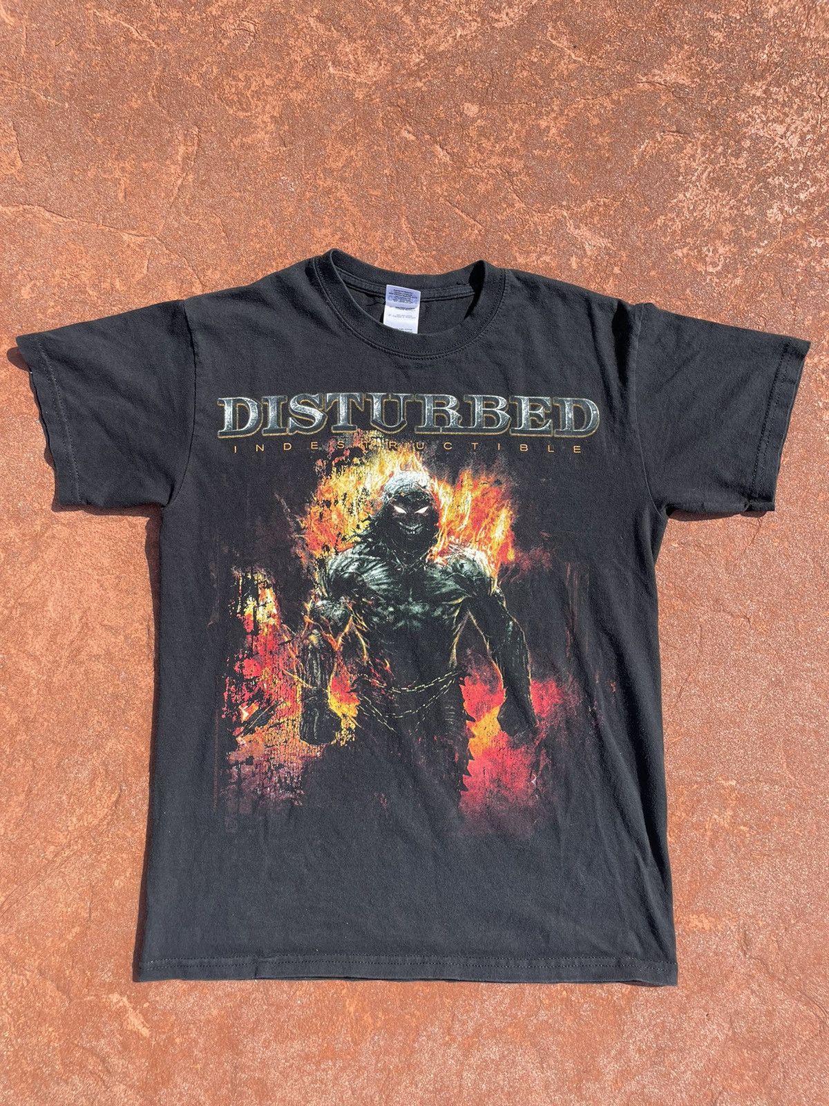 Vintage Vintage Y2k Disturbed Faded Rock Horror Graphic Tour Tee | Grailed