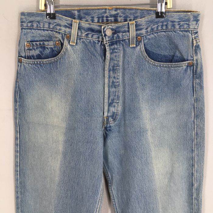 Vintage Size 31x33 Vintage Levi's 501XX Faded Blue Jeans Light Wash | Grailed